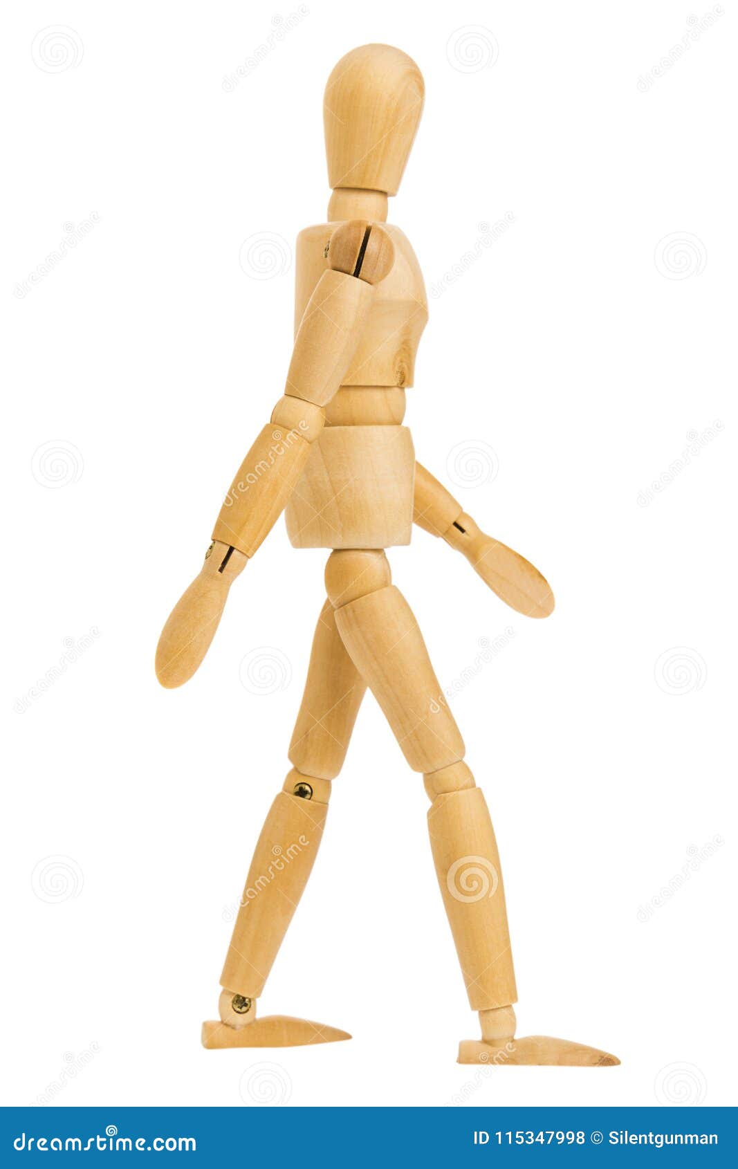 Figure in walking pose stock photo. Image of isolated - 115347998