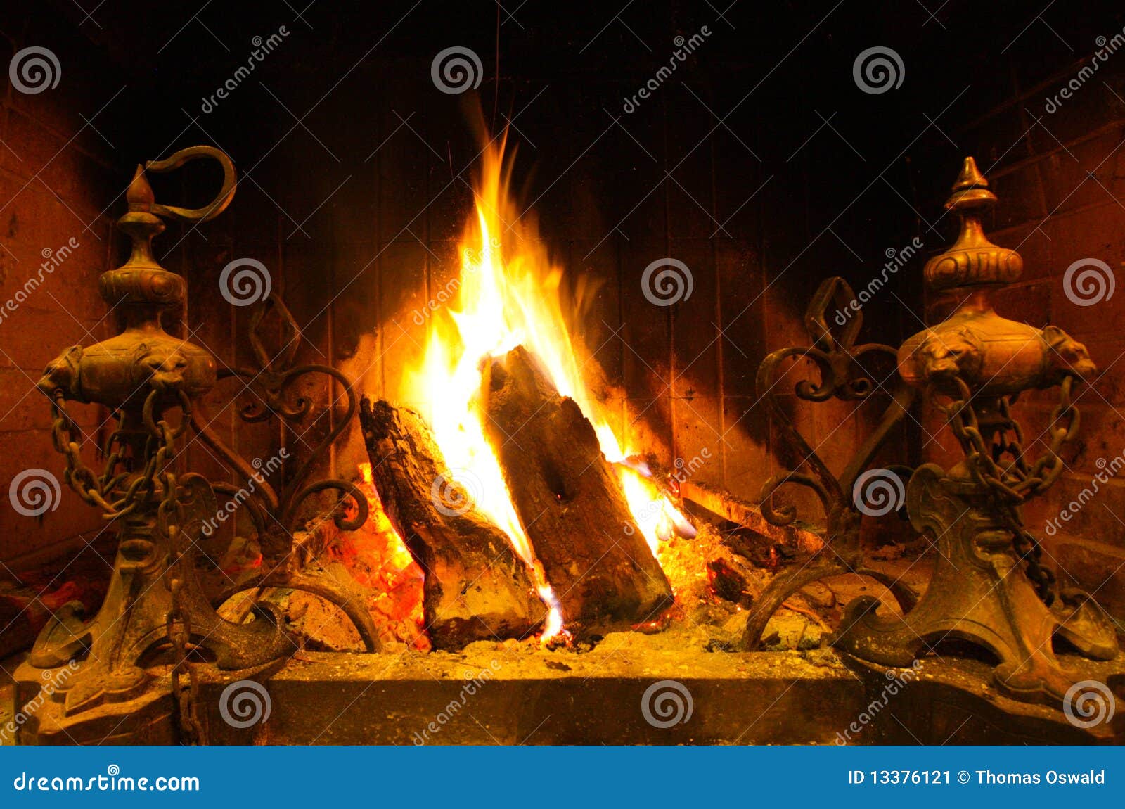 Wooden fire stock image. Image of flame, front, fireplace - 13376121