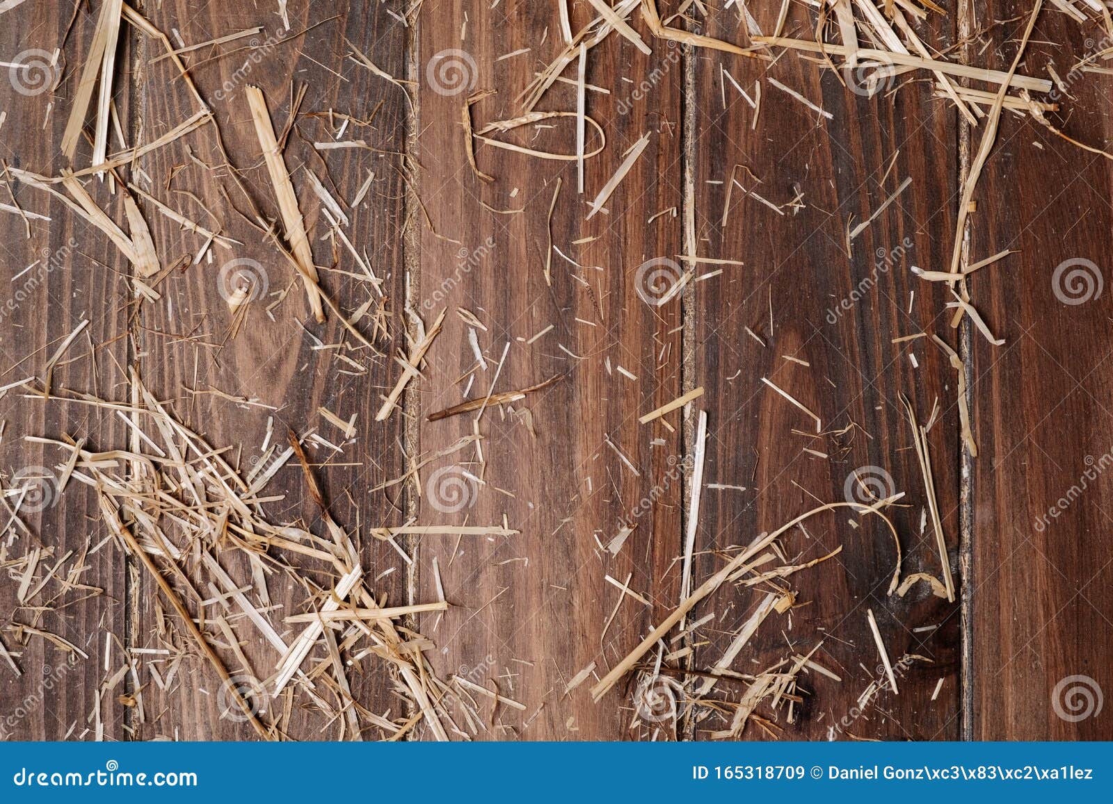 Wooden Floor Background and Straw Stock Image - Image of grain, floor ...