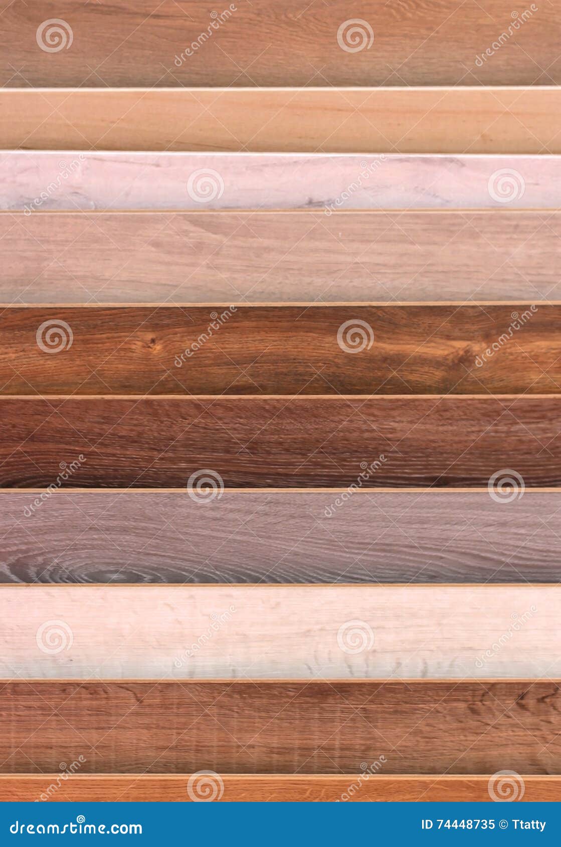 Wooden floor samples stock image. Image of flooring, laminate - 74448735
