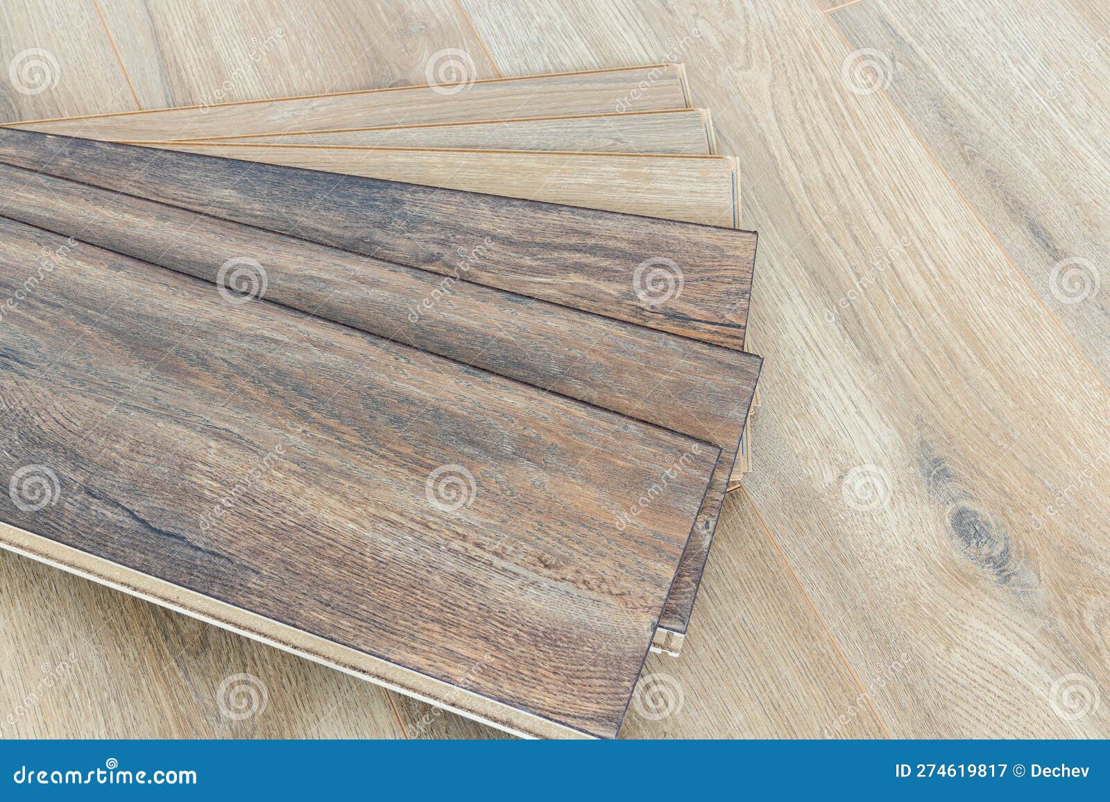 Wooden Floor Samples of Laminate. Timber, Laminate Flooring Stock Image ...