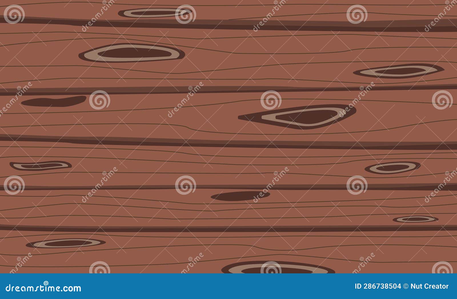 Wooden Floor Vector Illustration Background. Wooden Brown Panel Pattern ...