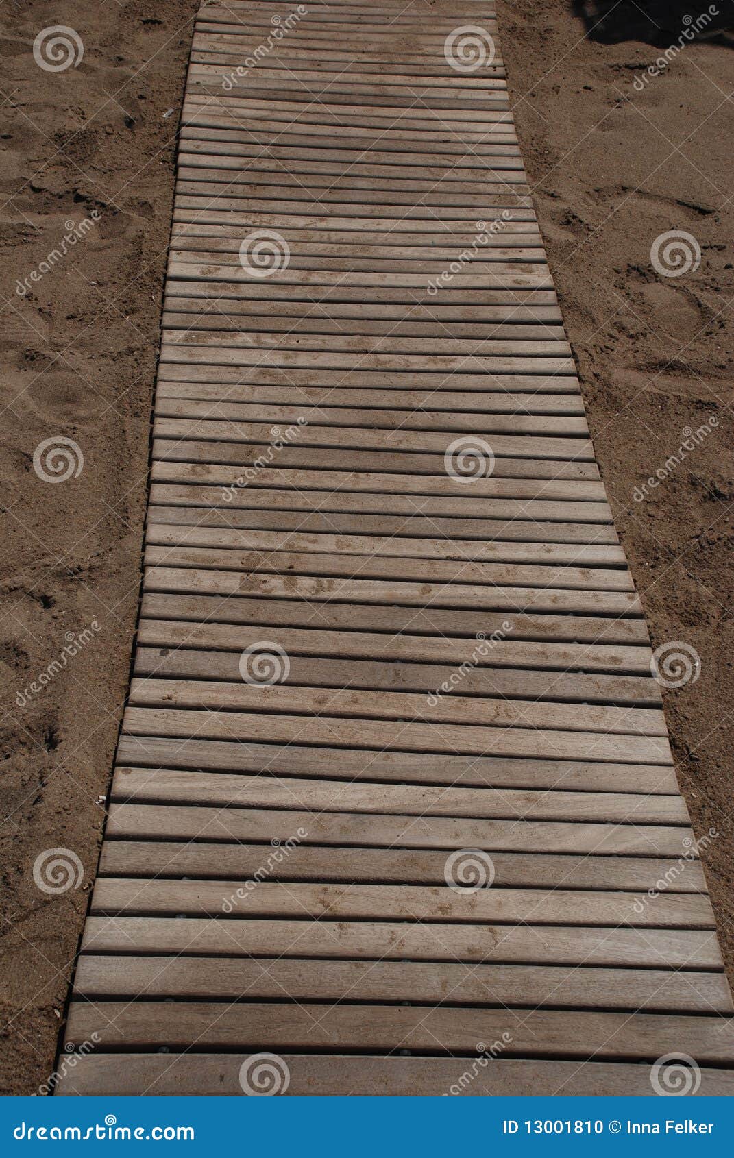 Wooden Footpath on the Beach Stock Photo - Image of beach, activity ...