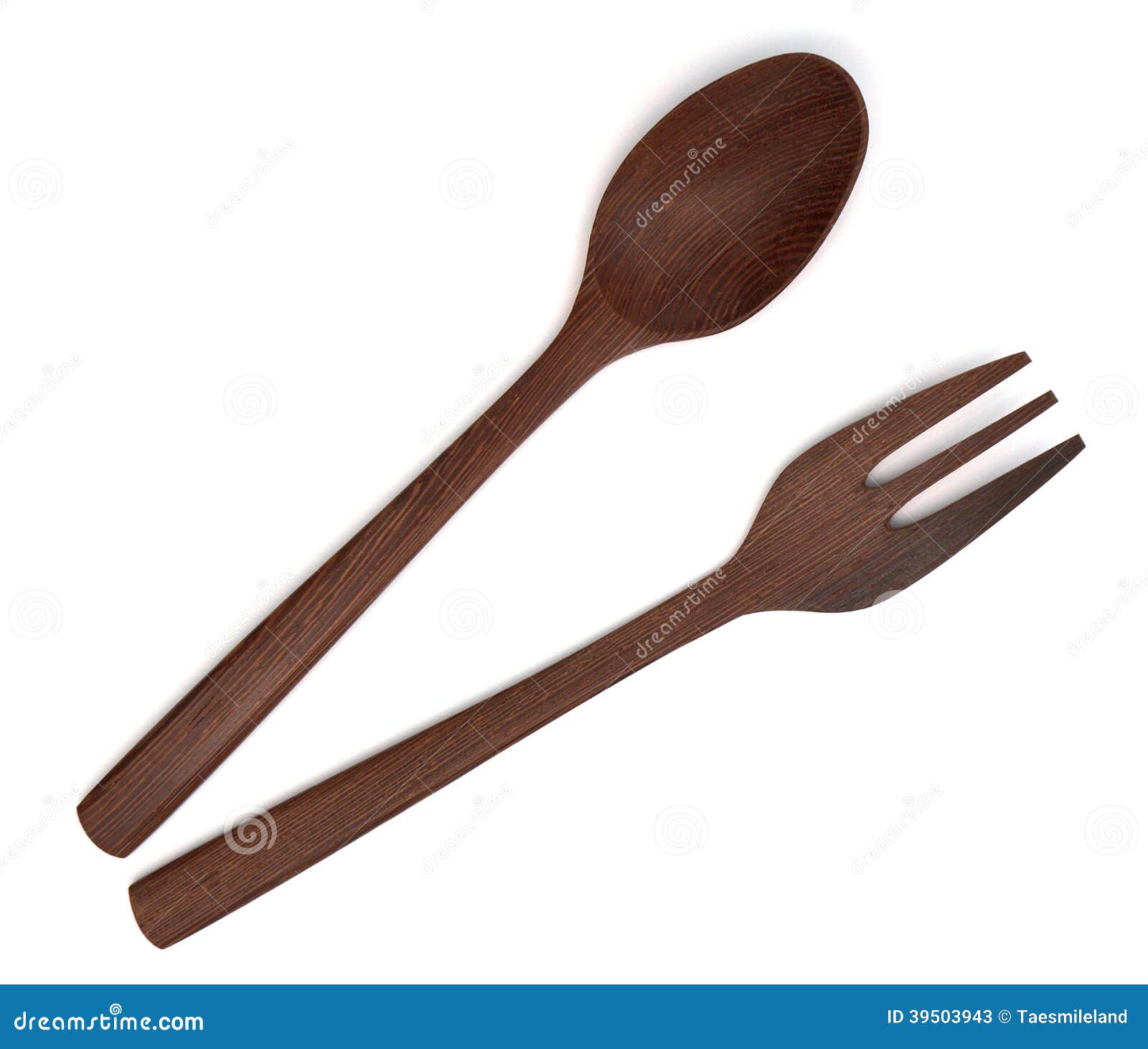 Wooden fork spoon stock image. Image of food, fork, brown - 39503943