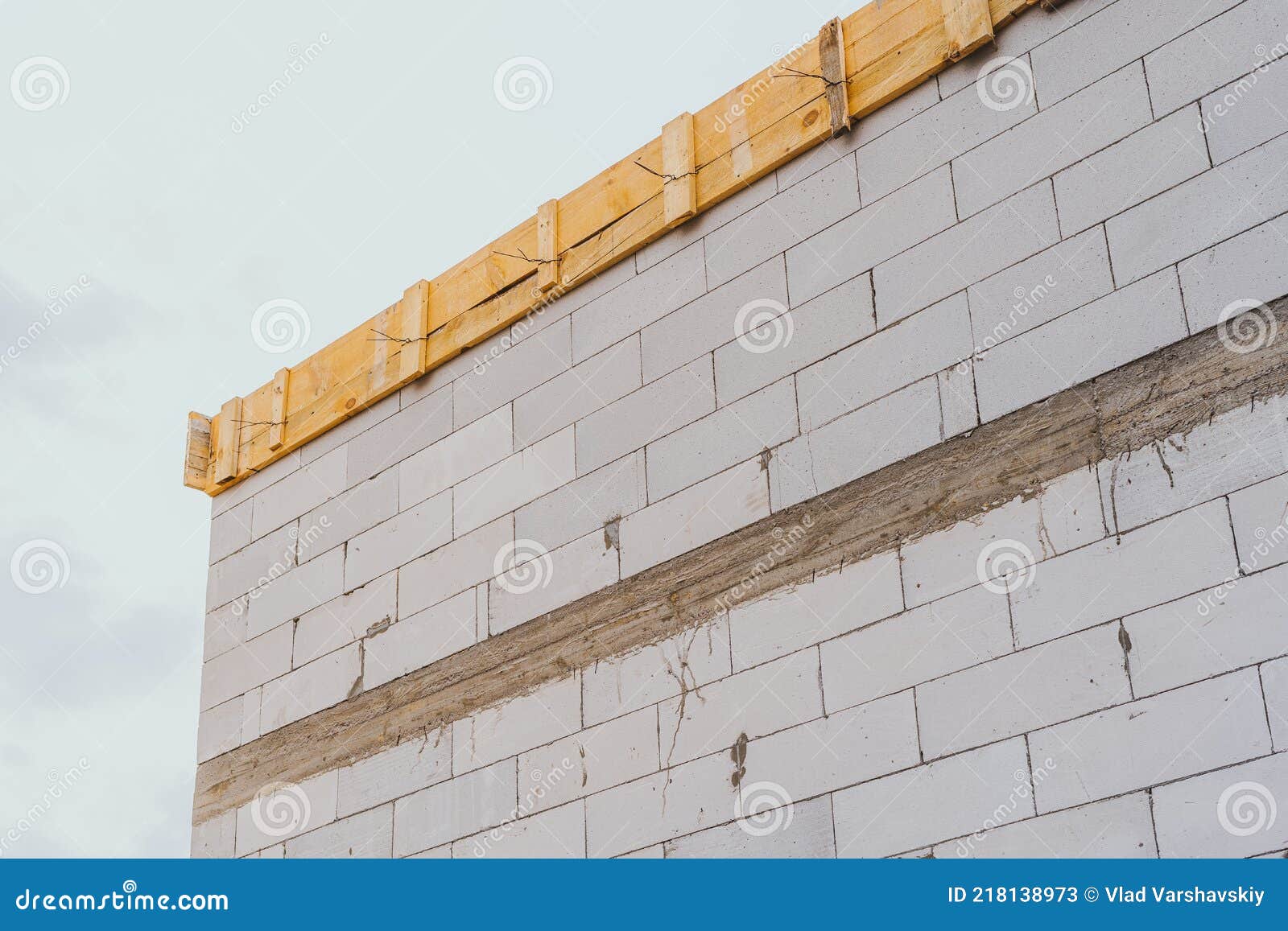 Man Pouring Gypsum Plaster In Open Form For Mold Casting For Making ...