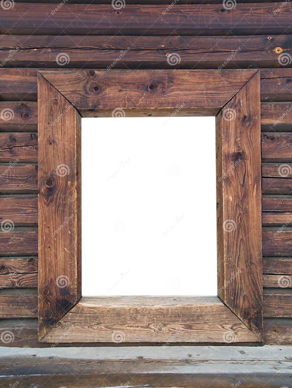 Wooden frame stock photo. Image of board, live, isolated - 4488728