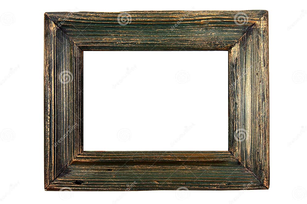 Wooden frame stock photo. Image of museum, isolated, decorate - 5988822
