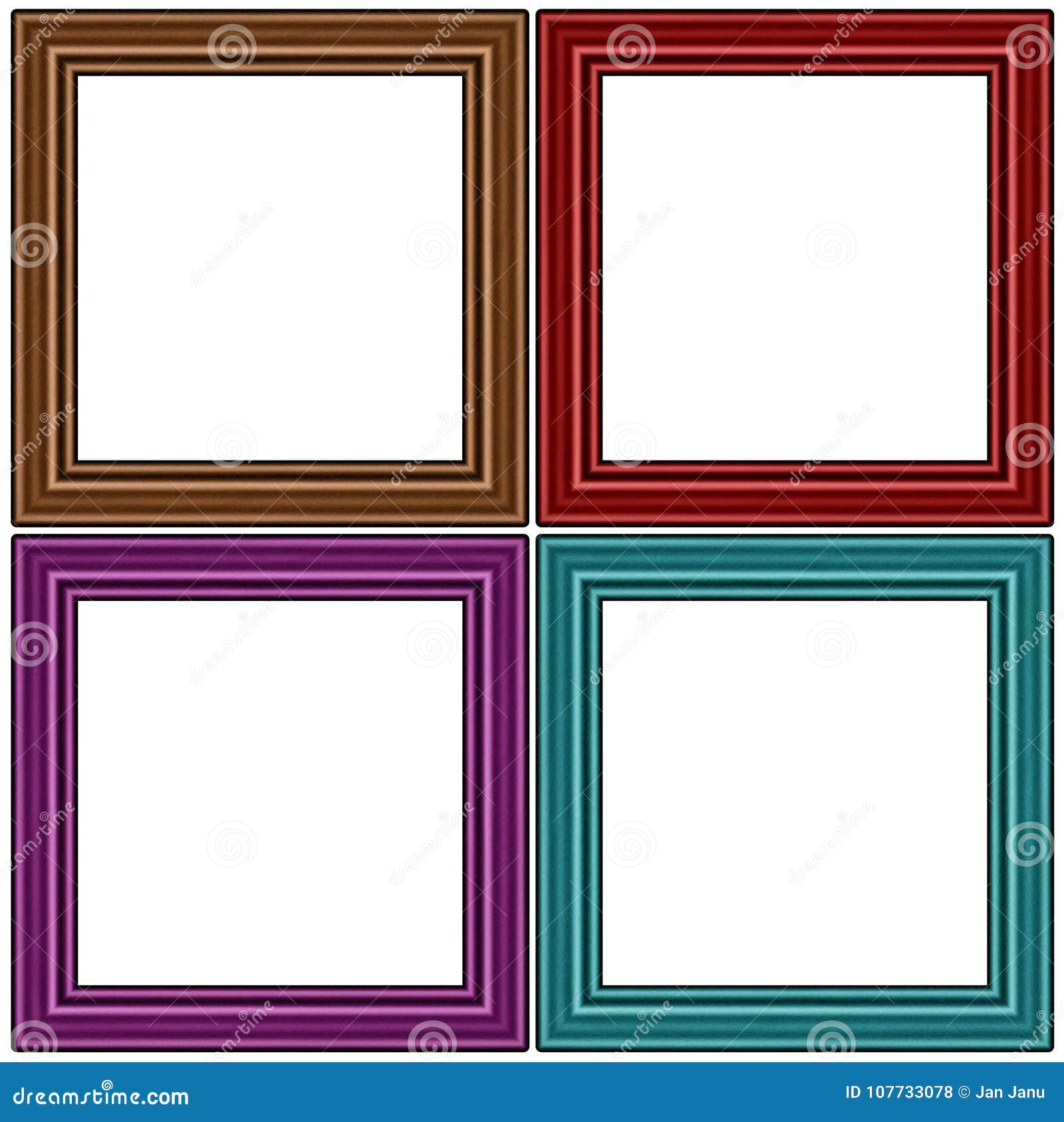 Frame isolated stock illustration. Illustration of isolated - 107733078