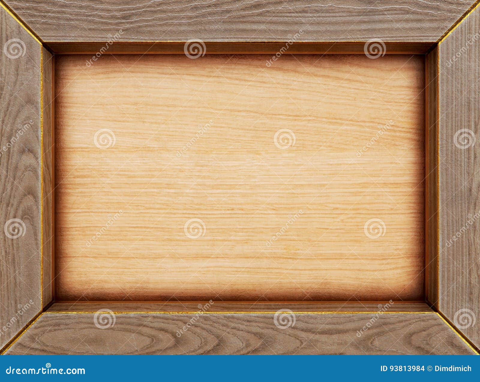 Wooden frame stock illustration. Illustration of menuboard - 93813984