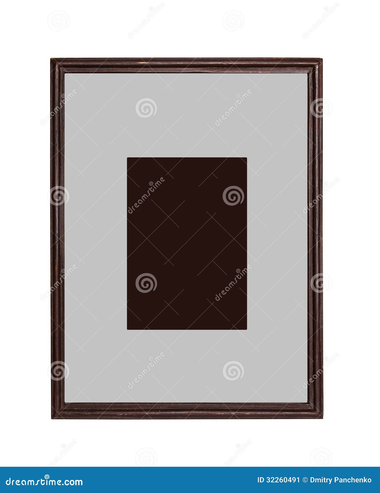 Wooden frame for painting stock image. Image of bordering - 32260491