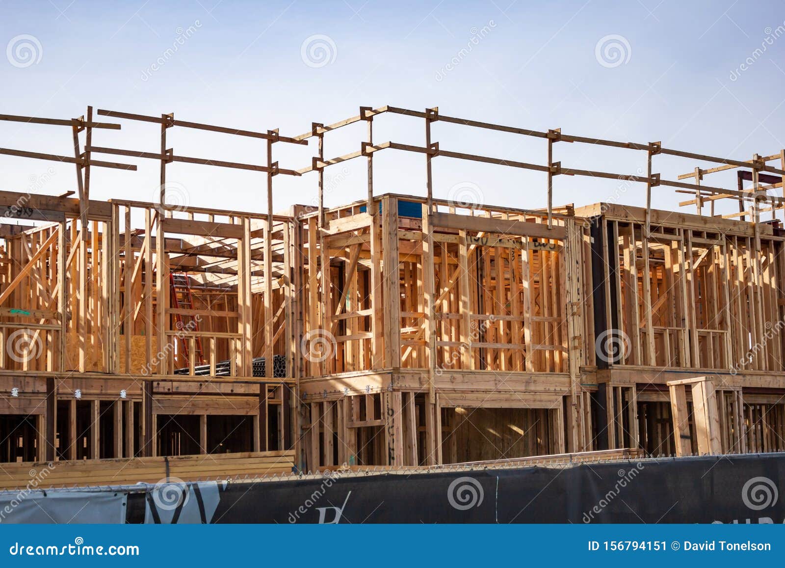 Wooden frame structure editorial photo. Image of code - 156794151