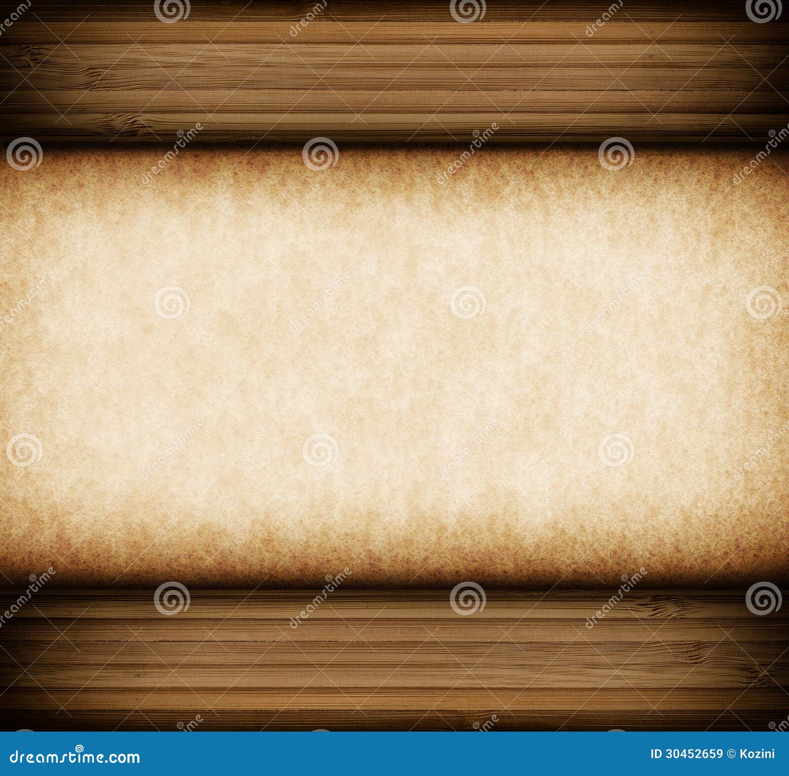 Wooden Frame with Text Space Stock Image - Image of natural, border ...