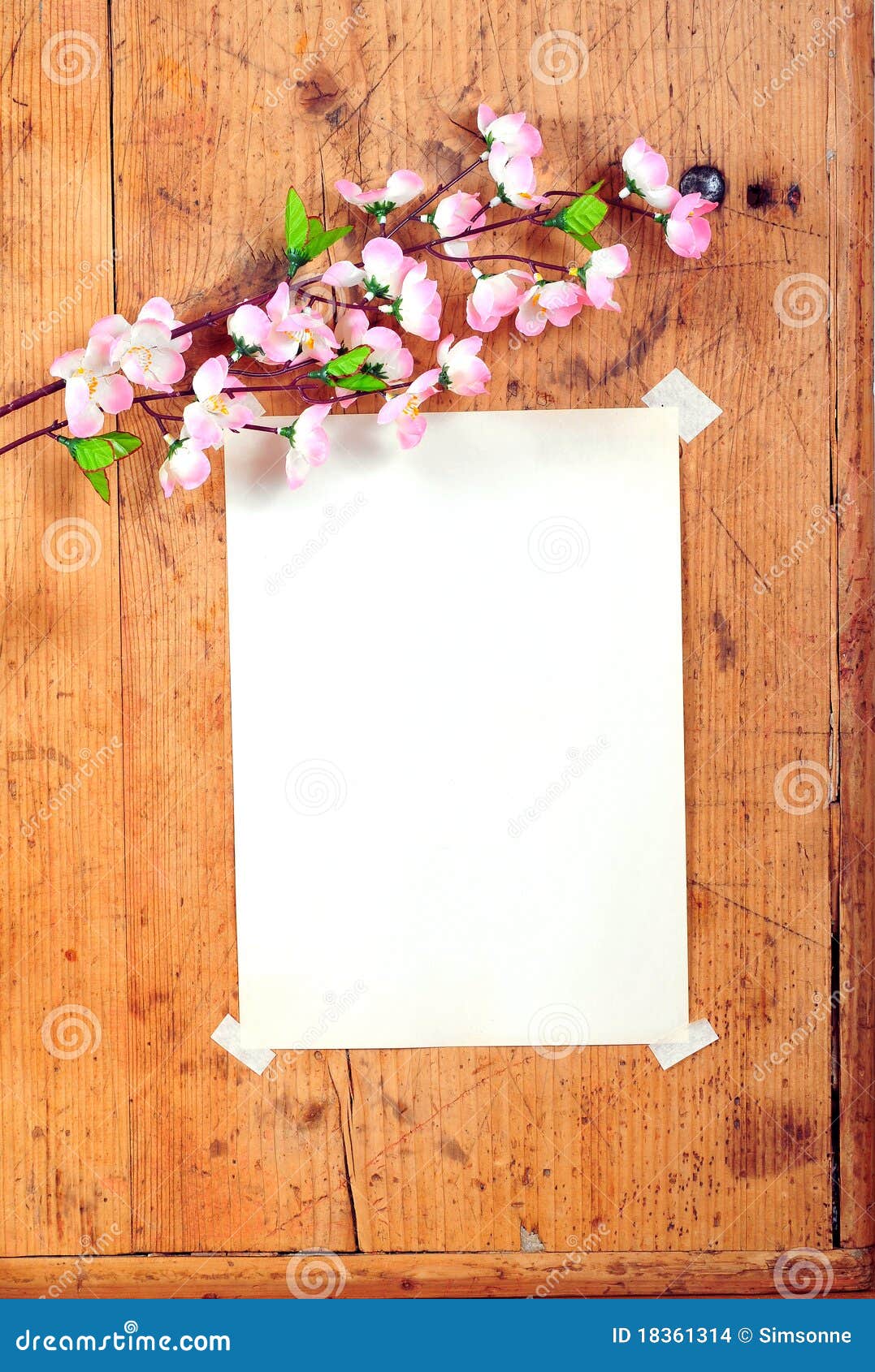 Wooden frames Spring stock photo. Image of christmas - 18361314