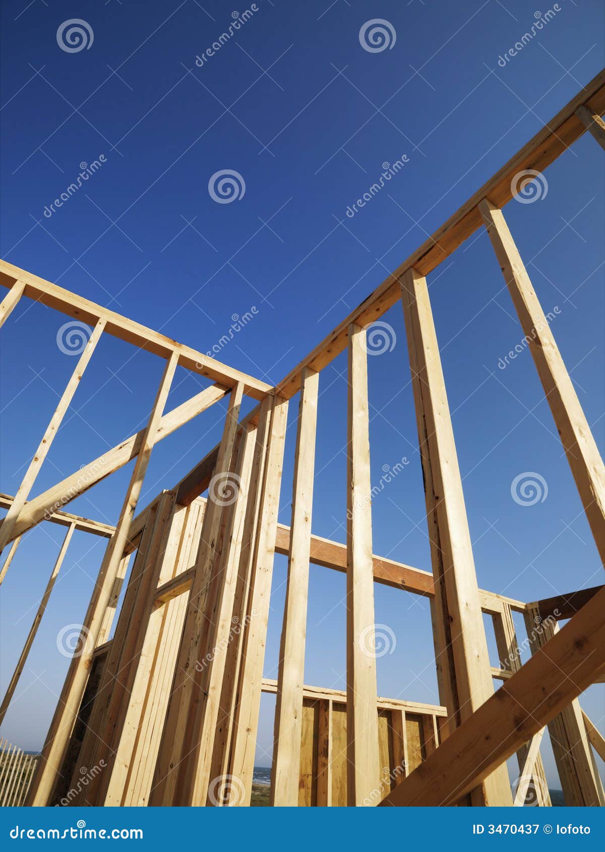Wooden framework. stock image. Image of north, bald, framework - 3470437