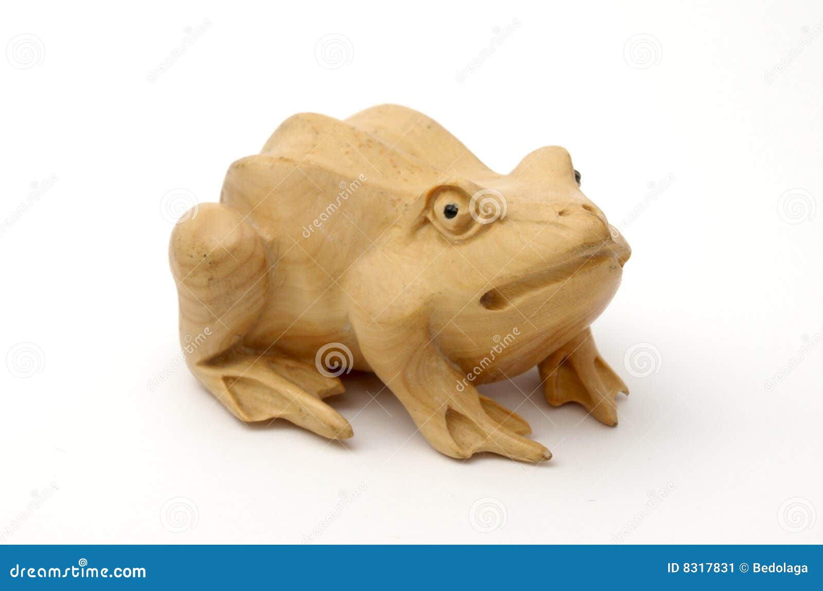 Wooden frog stock image. Image of idol, figurine, frog - 8317831