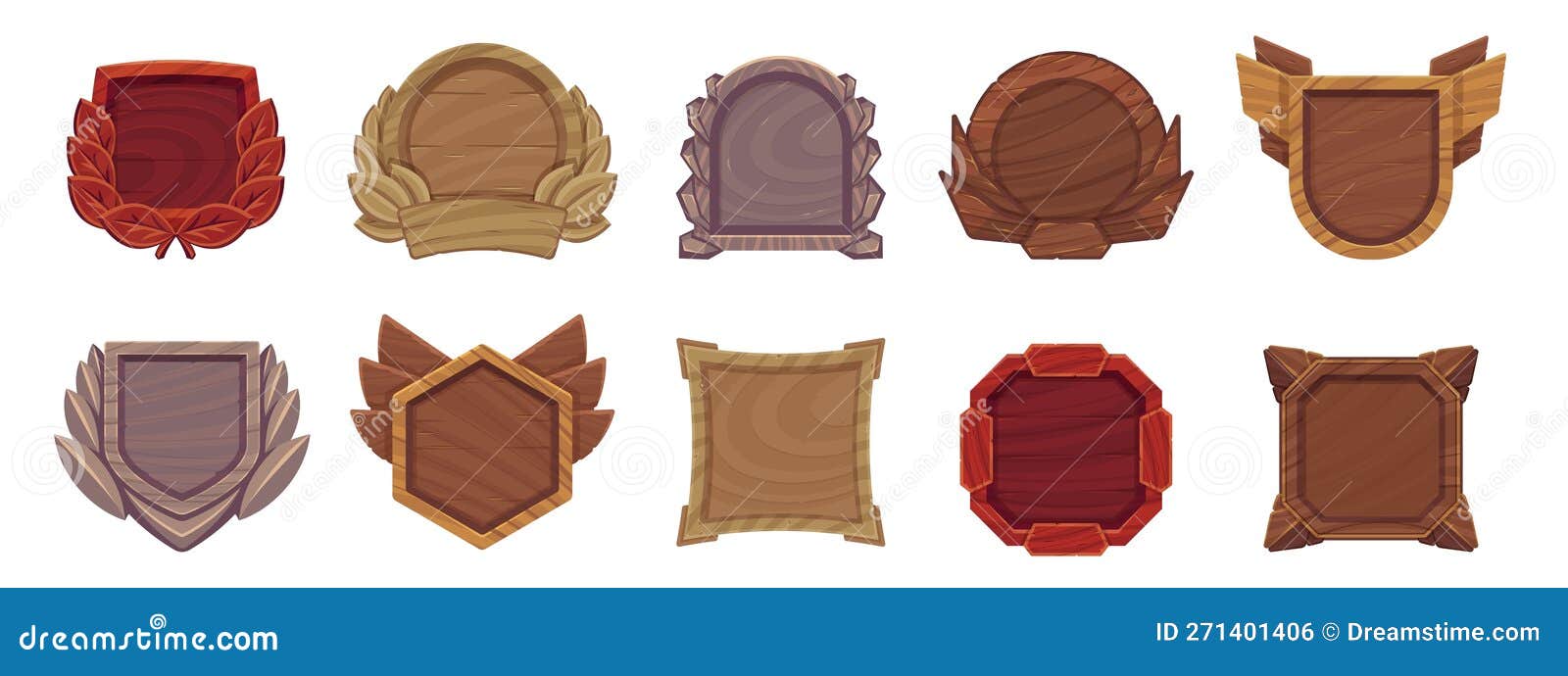 Wooden Game Level Frame. Medieval Wood Avatar Border, Rating Badges ... Wooden Game Level Frame. Medieval Wood Avatar Border, Rating Badges ...