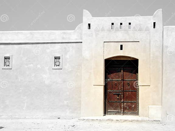 Wooden Gate stock image. Image of abudhabi, door, dubai - 990107