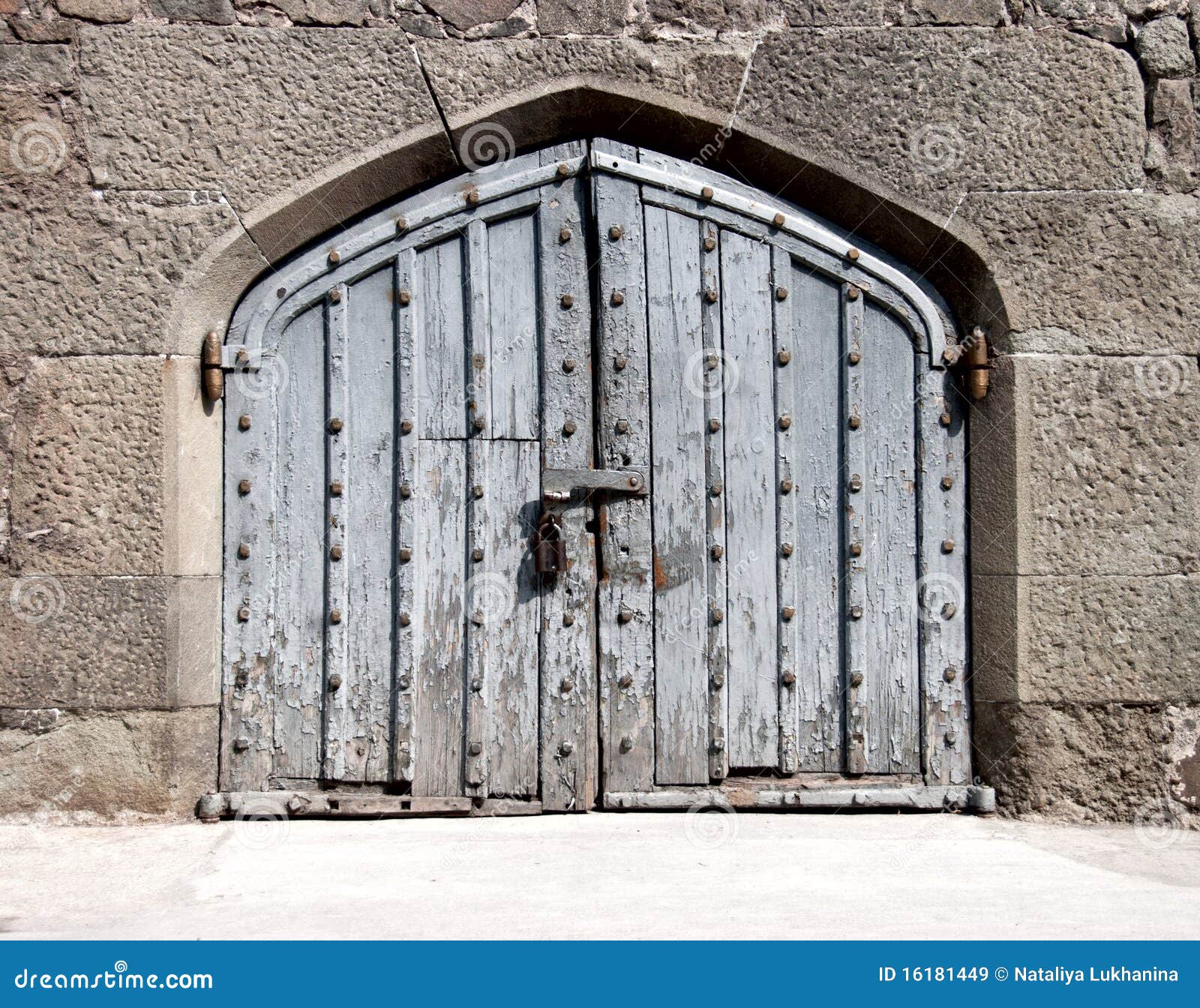 Wooden Gate in an Ancient Palace Stock Image - Image of lumber, home ...