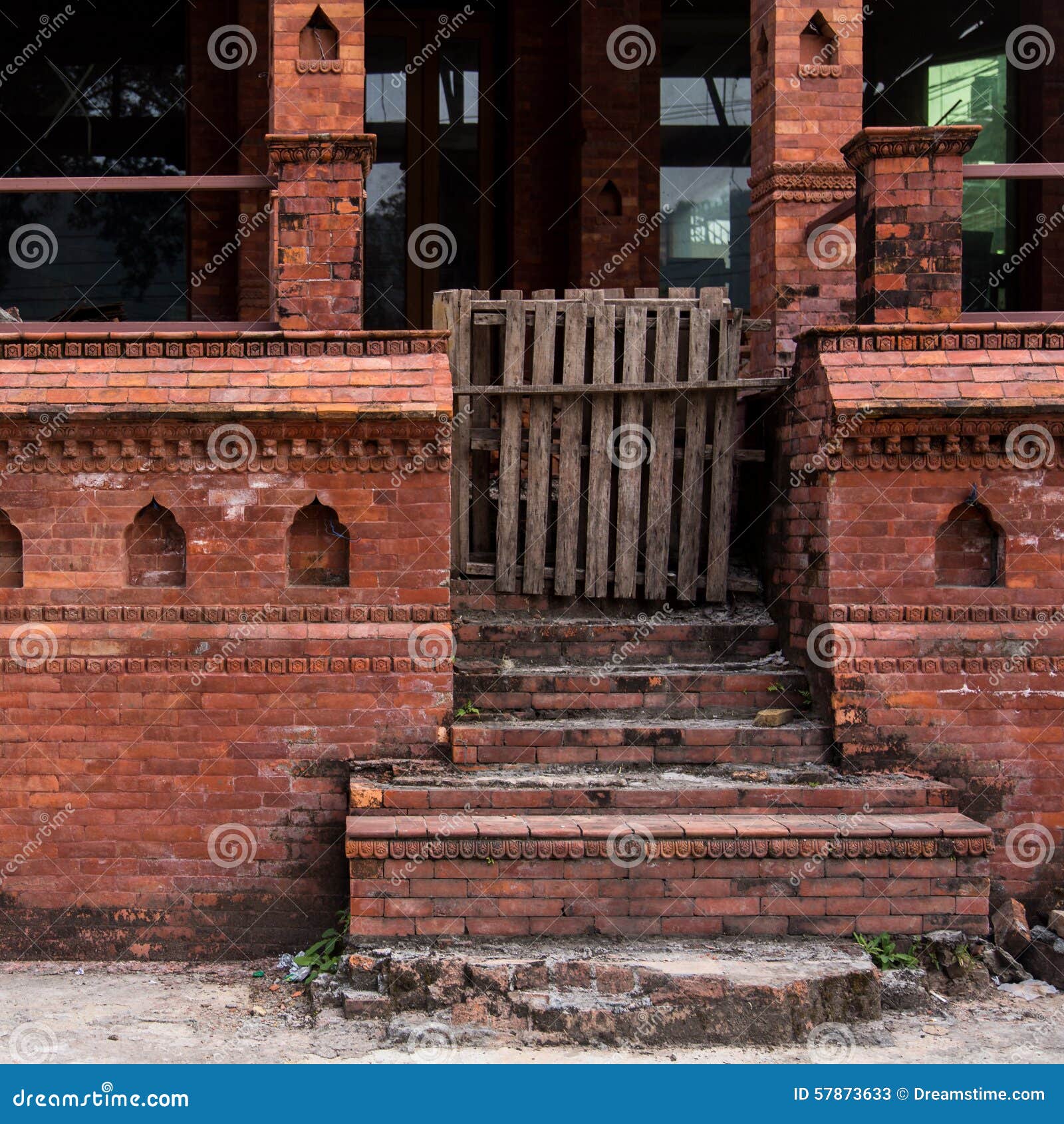 Wooden Gate stock image. Image of gate, world, exotic - 57873633