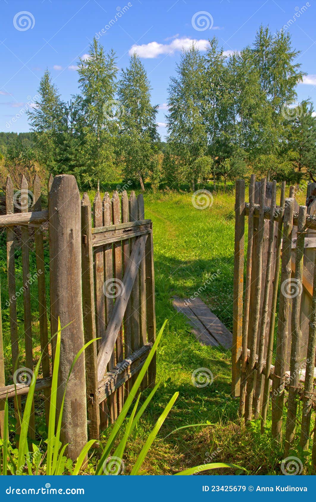 Wooden Gate Textures And Colours Royalty-Free Stock Photography ...