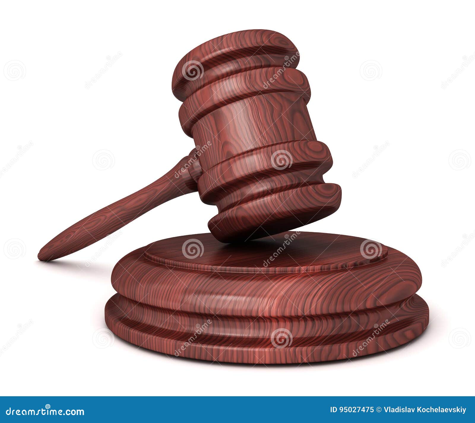 Only wooden gavel stock illustration. Illustration of gavel - 95027475