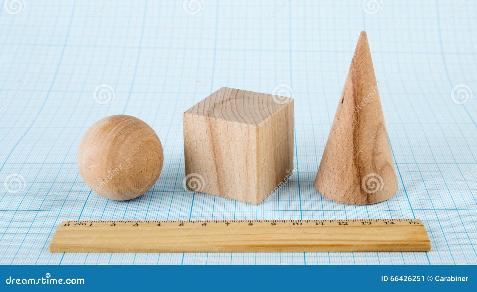 Wooden geometric shapes stock image. Image of ball, blocks - 66426251