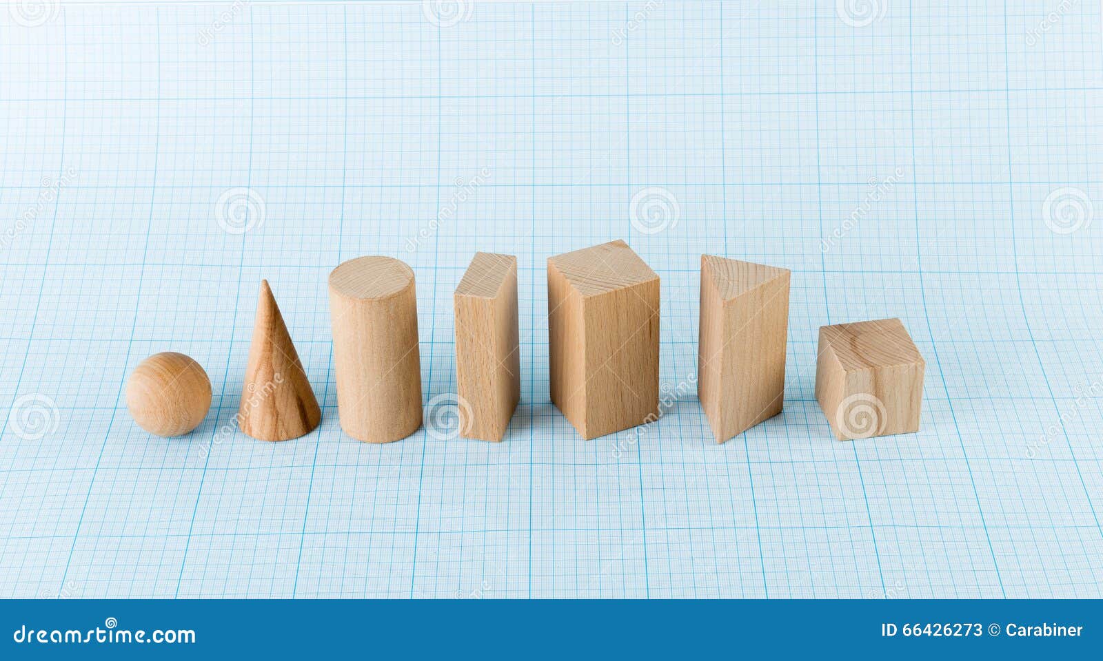 Wooden geometric shapes stock image. Image of blocks - 66426273