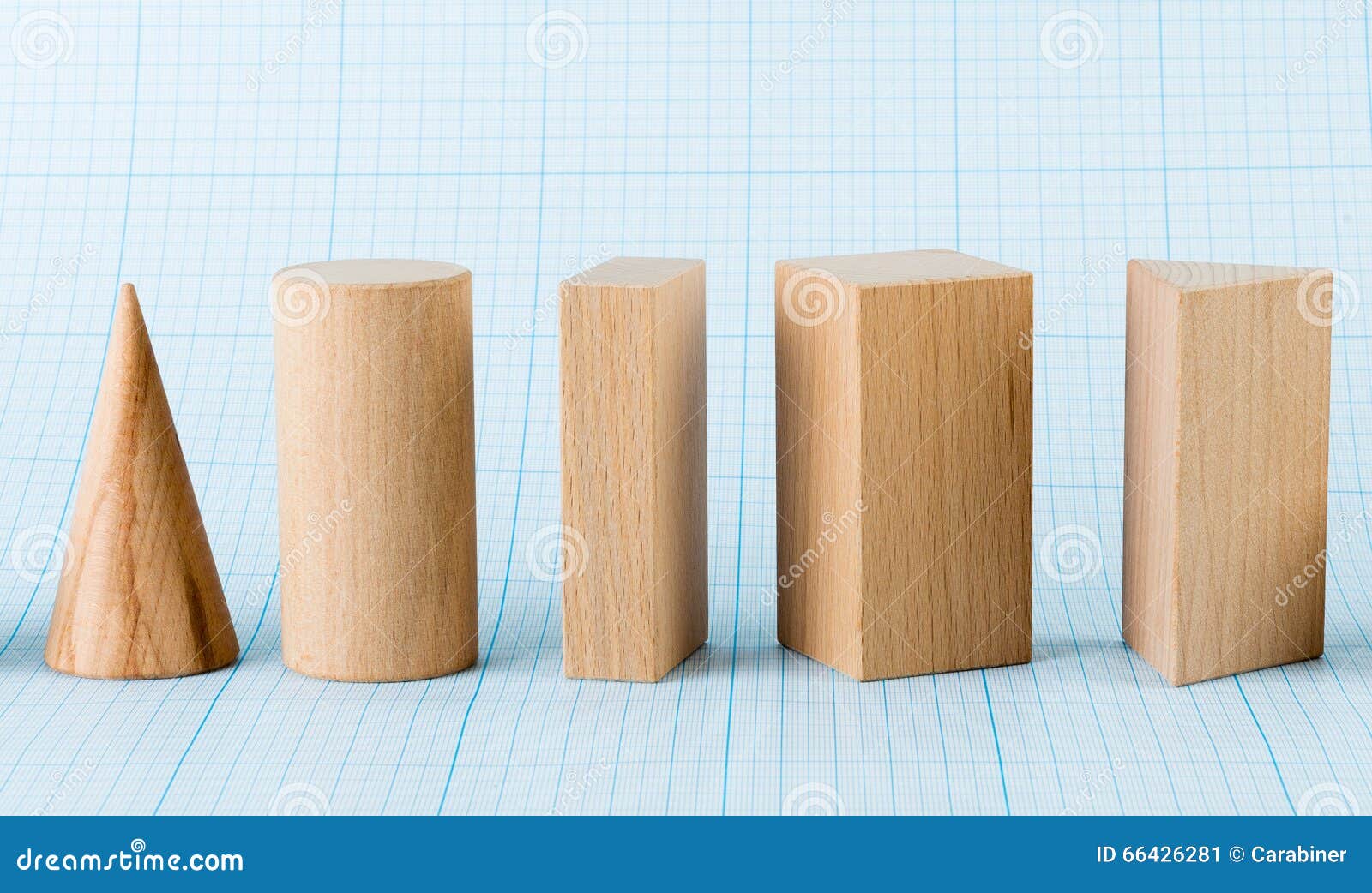 Wooden geometric shapes stock image. Image of construct - 66426281