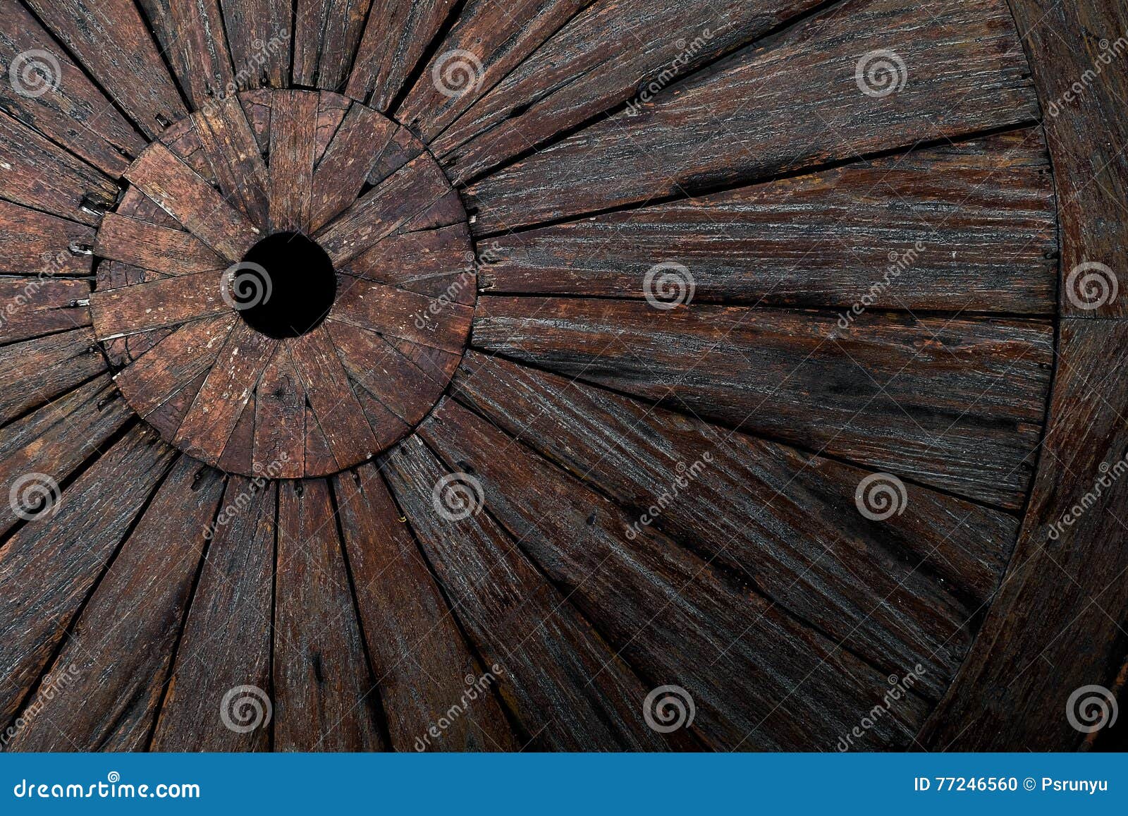 Wooden Grunge Circle Texture Stock Photo - Image of abstract, desk ...
