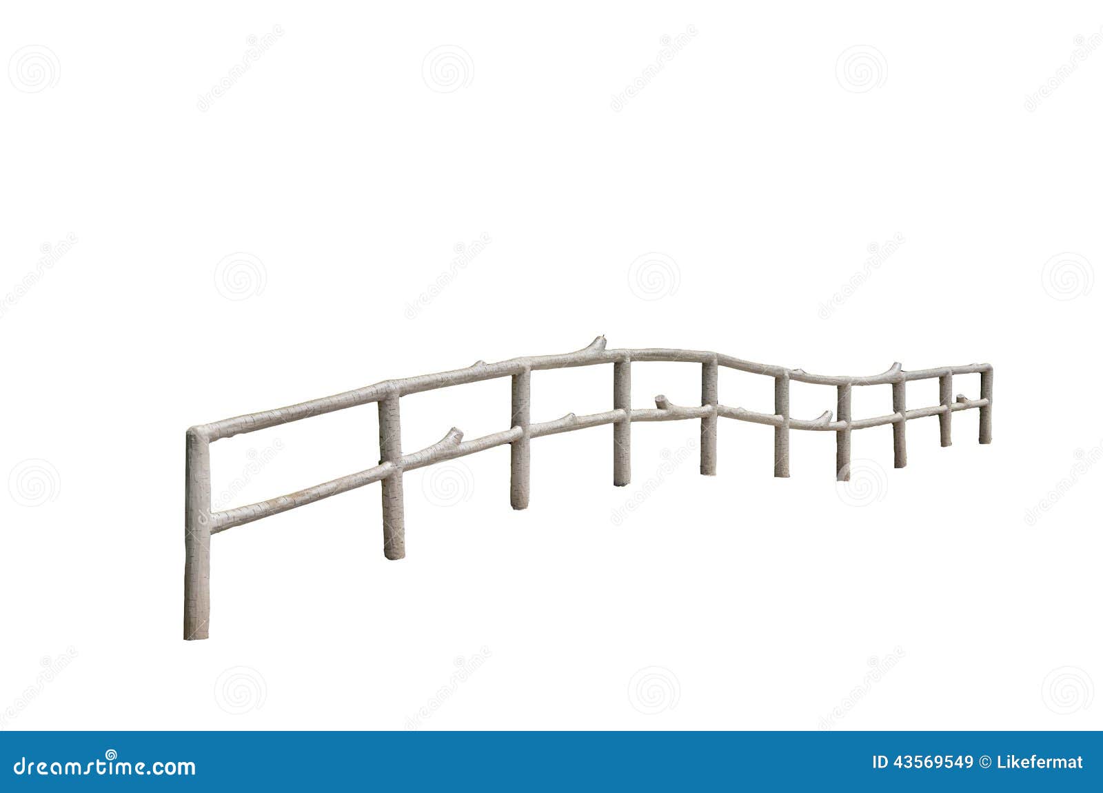 Wooden guardrail stock image. Image of defend, landscape - 43569549