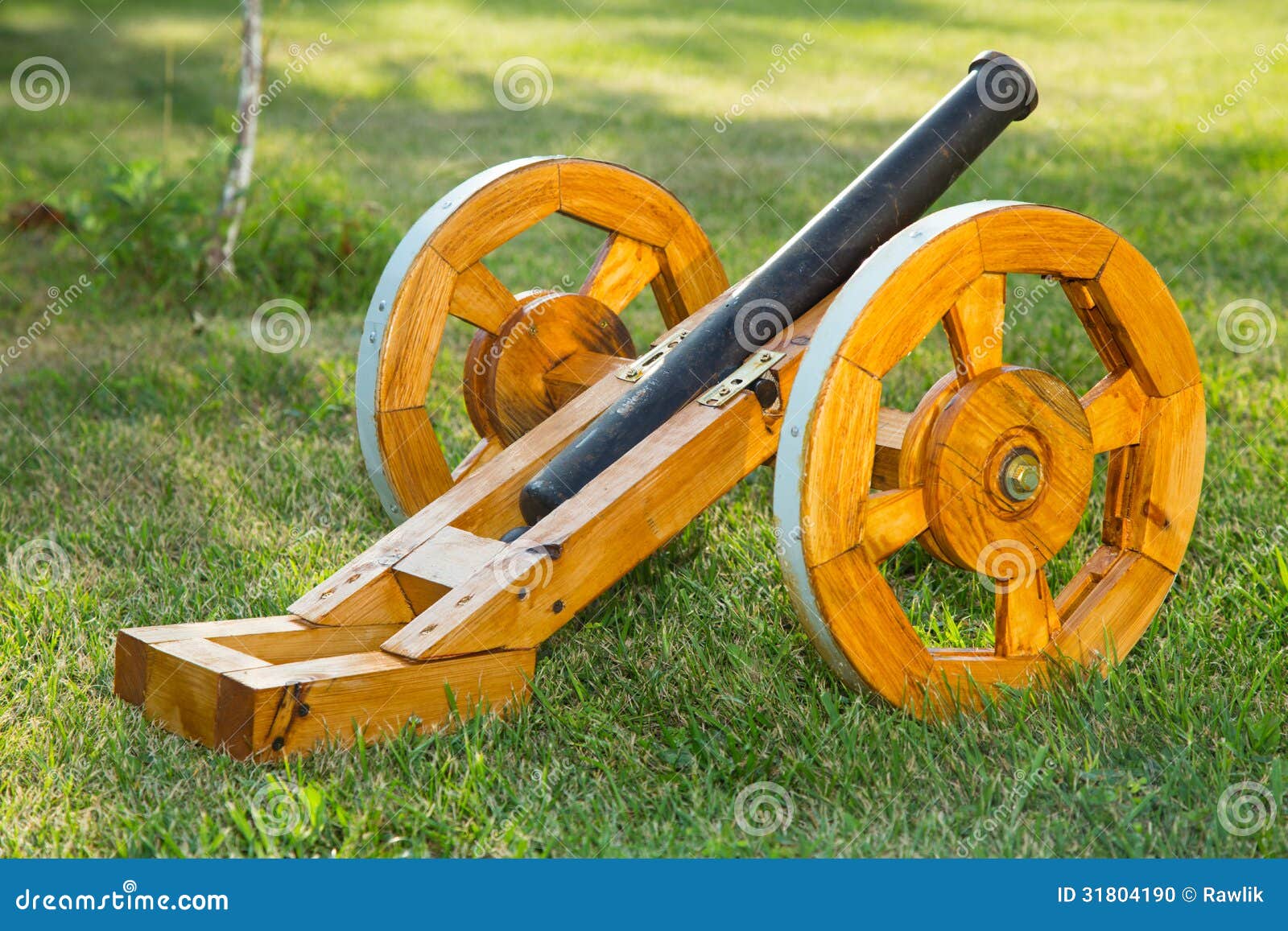 Wooden gun stock photo. Image of history, cannon, antique - 31804190