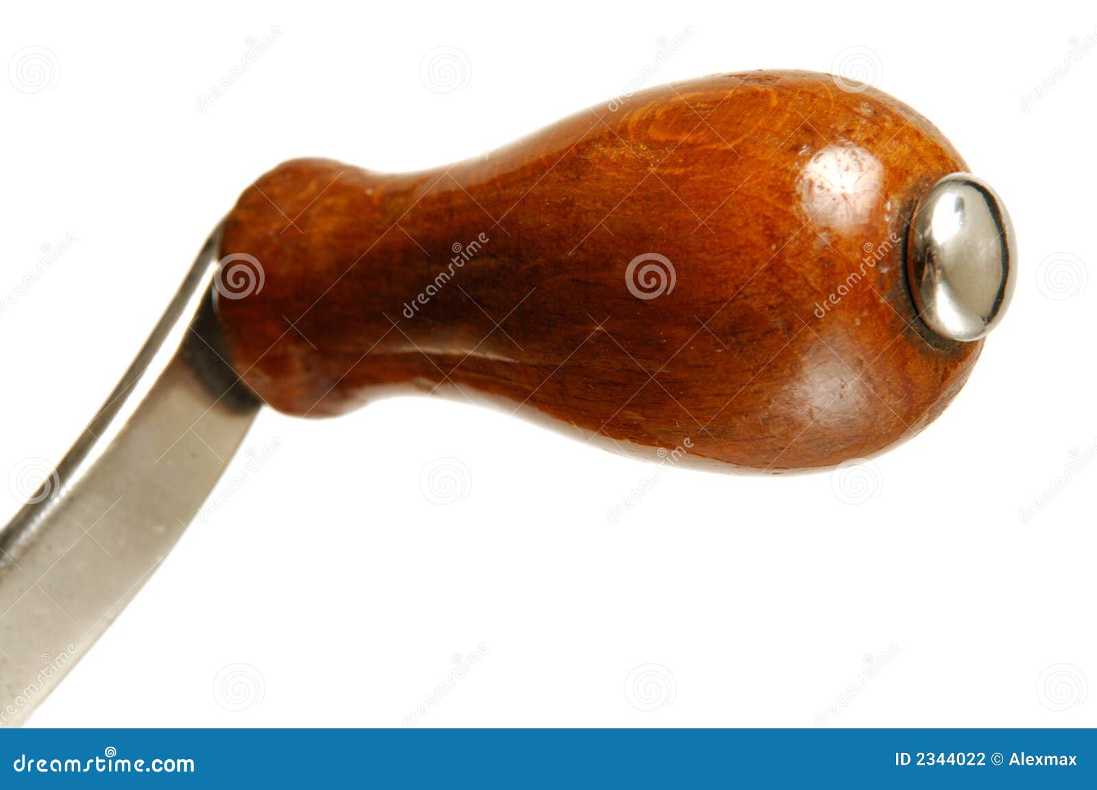 Wooden Handle stock photo. Image of close, white, details - 2344022