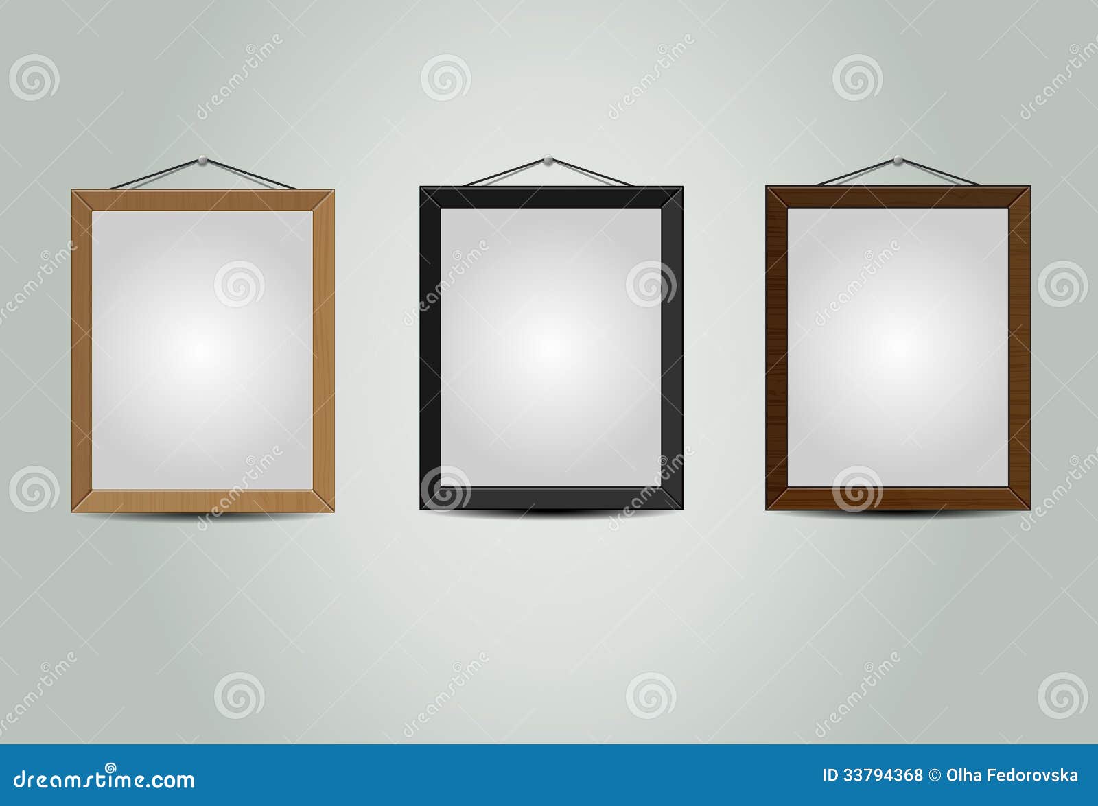 Hanging Picture Frame Vector