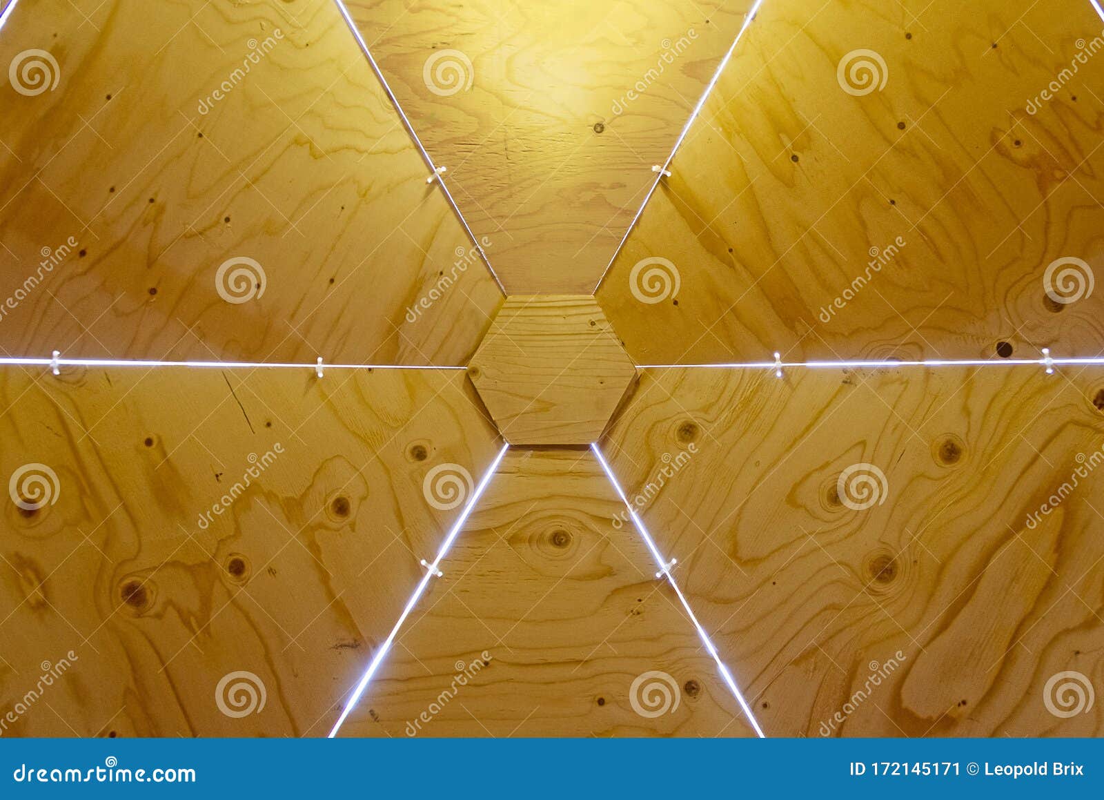 Wooden Hexagon stock image. Image of wood, hexagon, wooden - 172145171