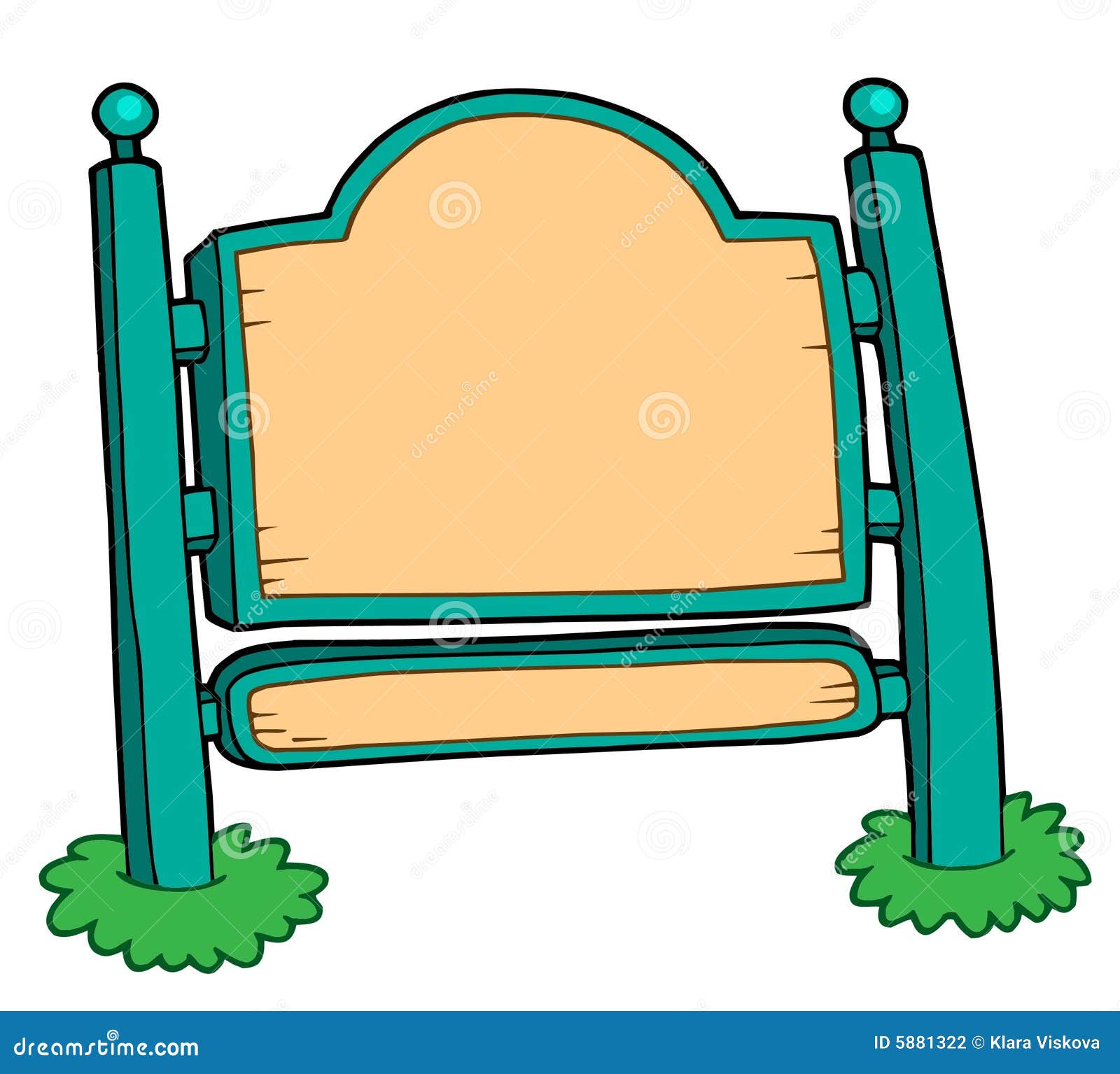 Wooden home sign stock vector. Illustration of message - 5881322