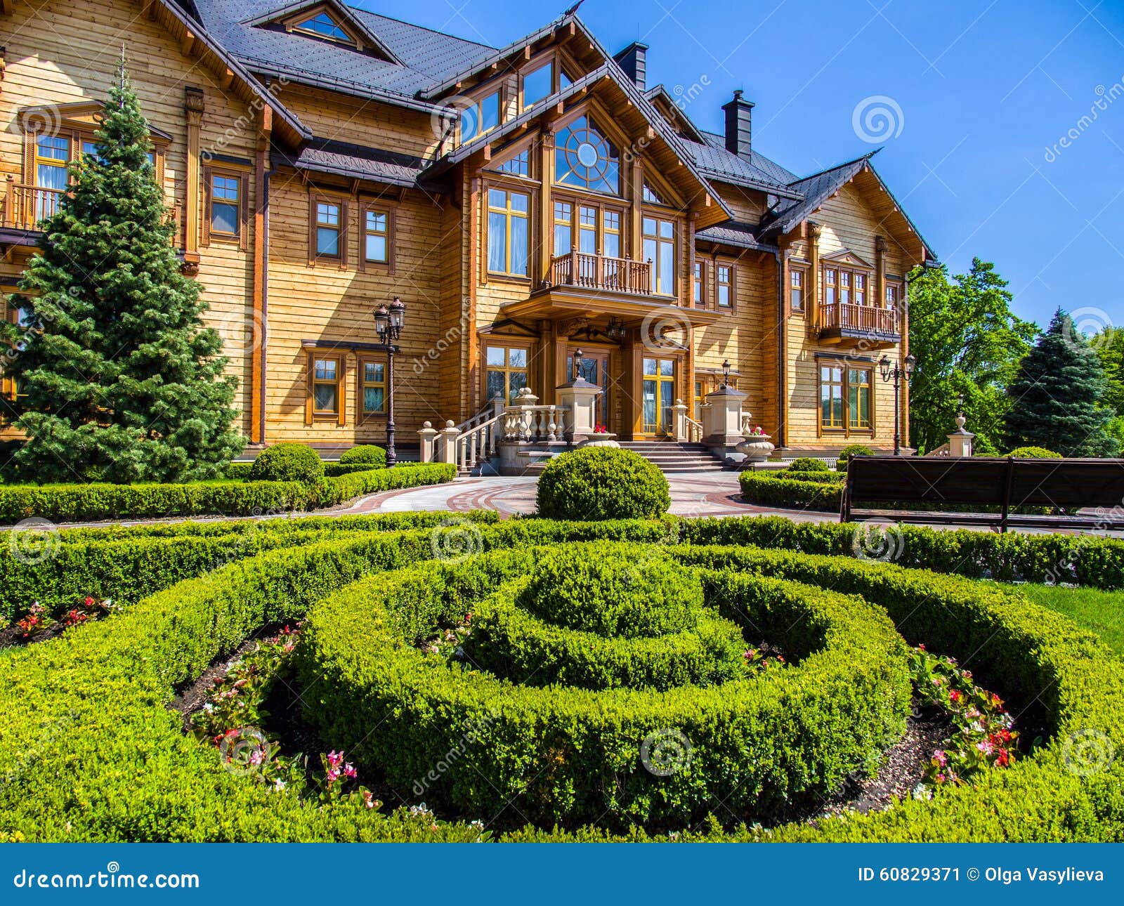 Wooden House stock image. Image of high, park, color - 60829371