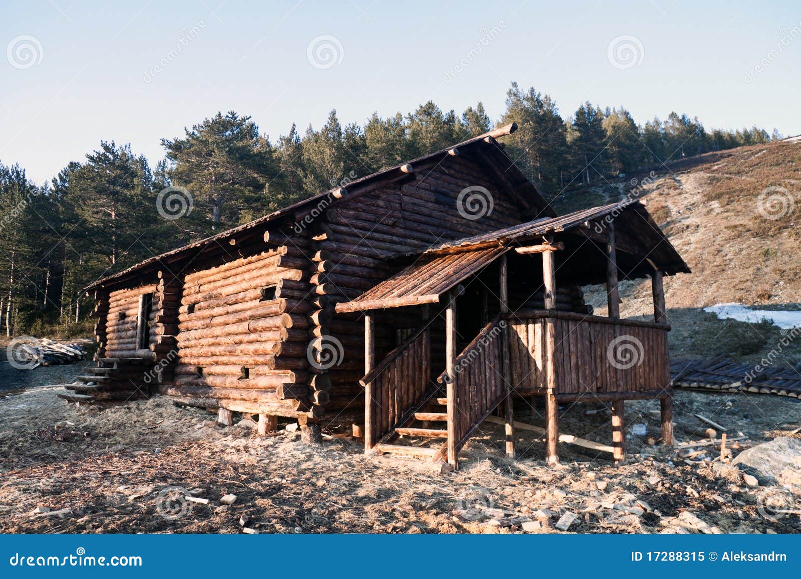 Wooden House in the Medieval Style Stock Image - Image of medieval ...