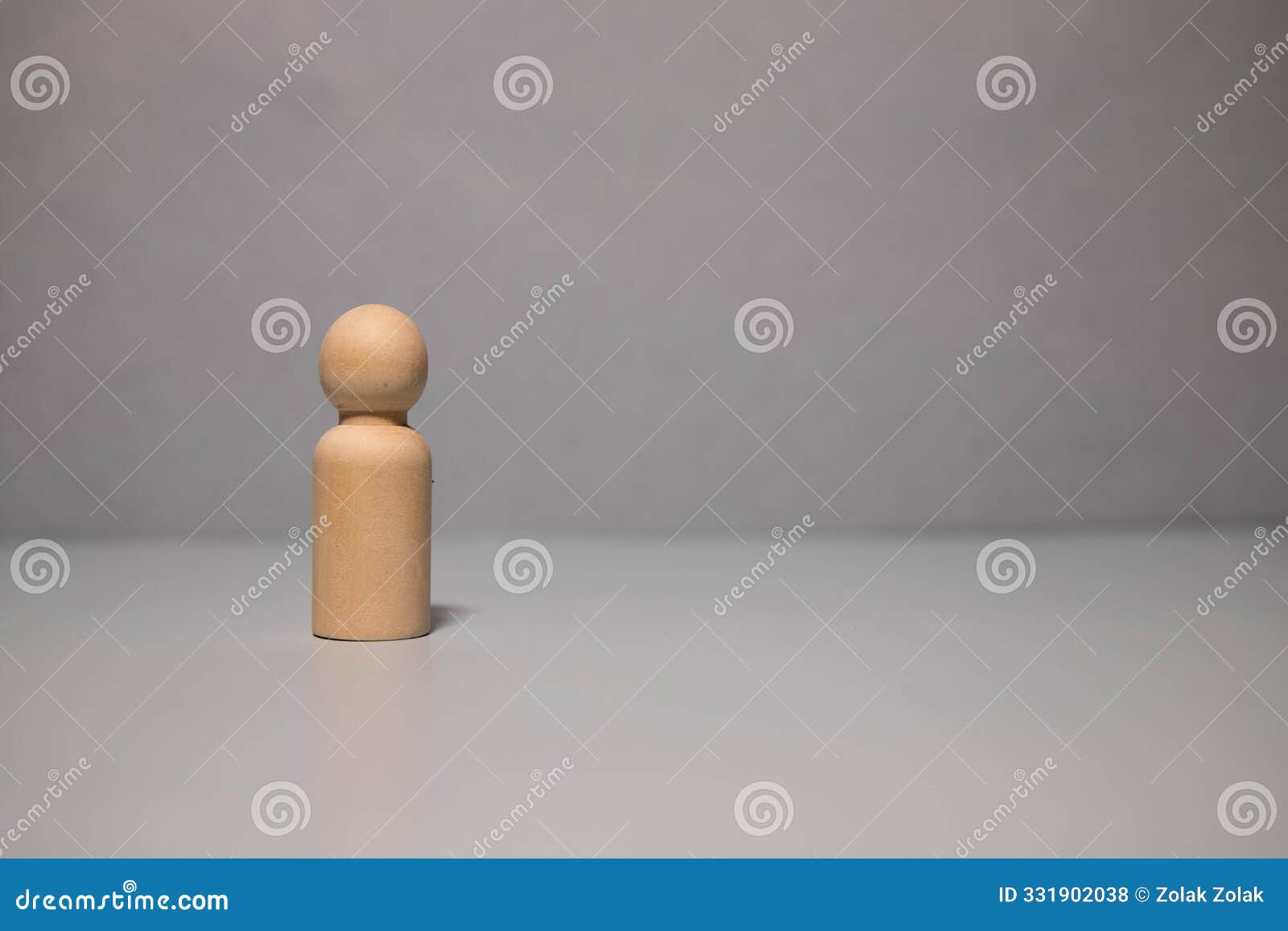 Wooden Human Figure with Question Marks. the Concept of Question or ...