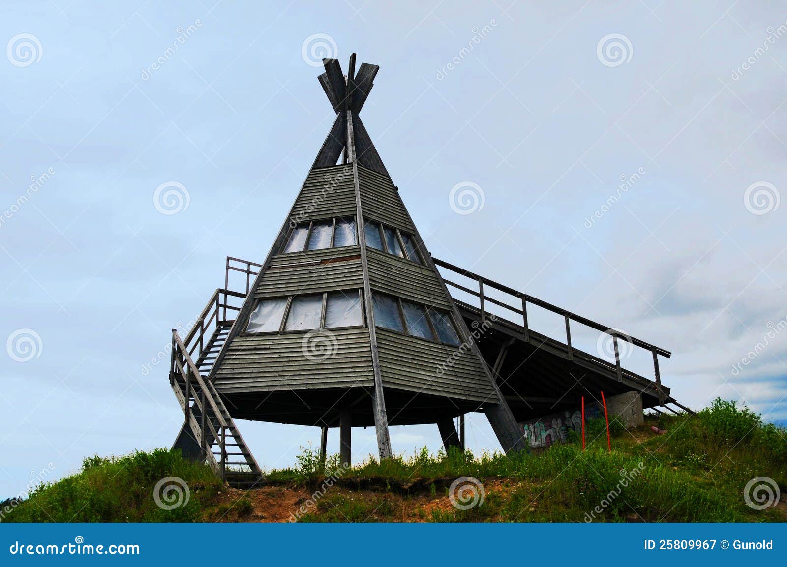 Wooden hut stock image. Image of viewpoint, europe, finnish - 25809967