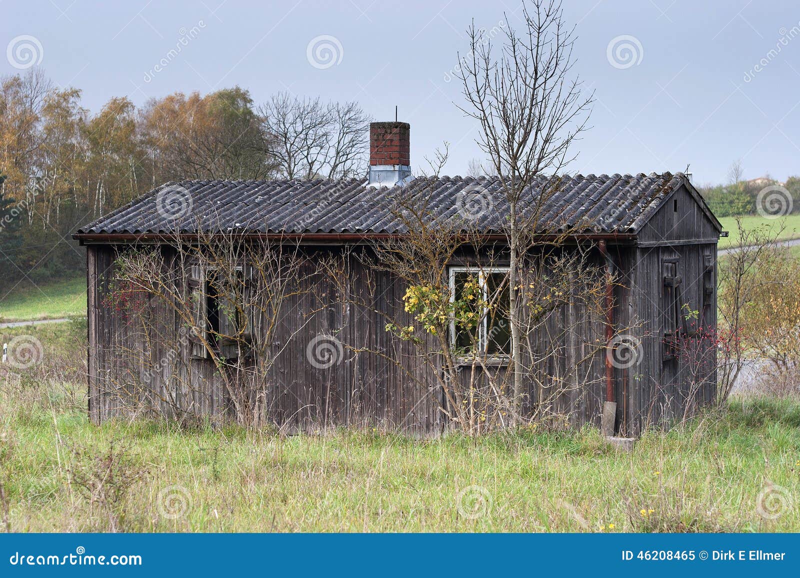 Wooden hut stock image. Image of rotten, dated, bars - 46208465