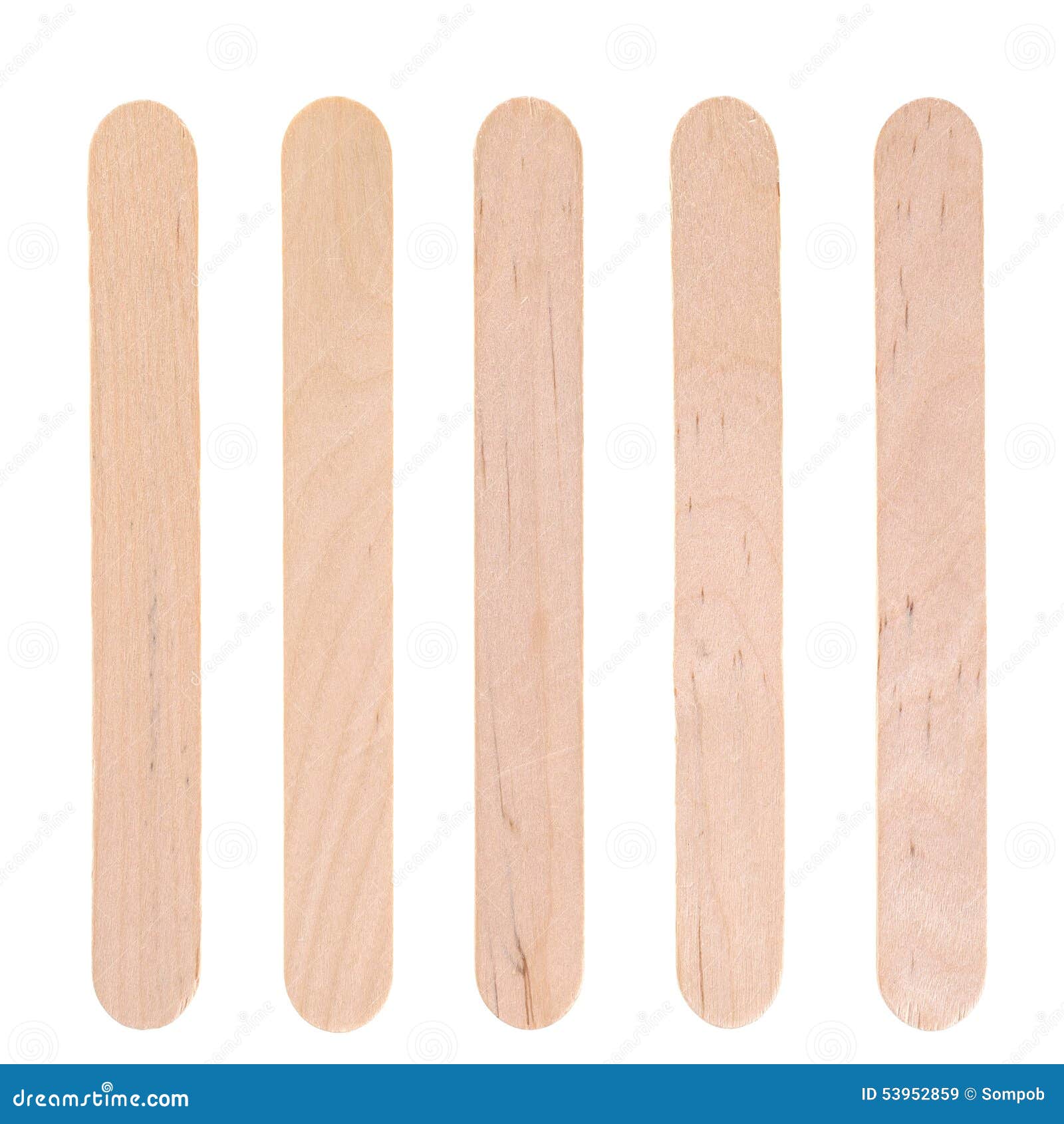 Ice Cream With Stick Outline Doodle Isolated Illustration On White ...