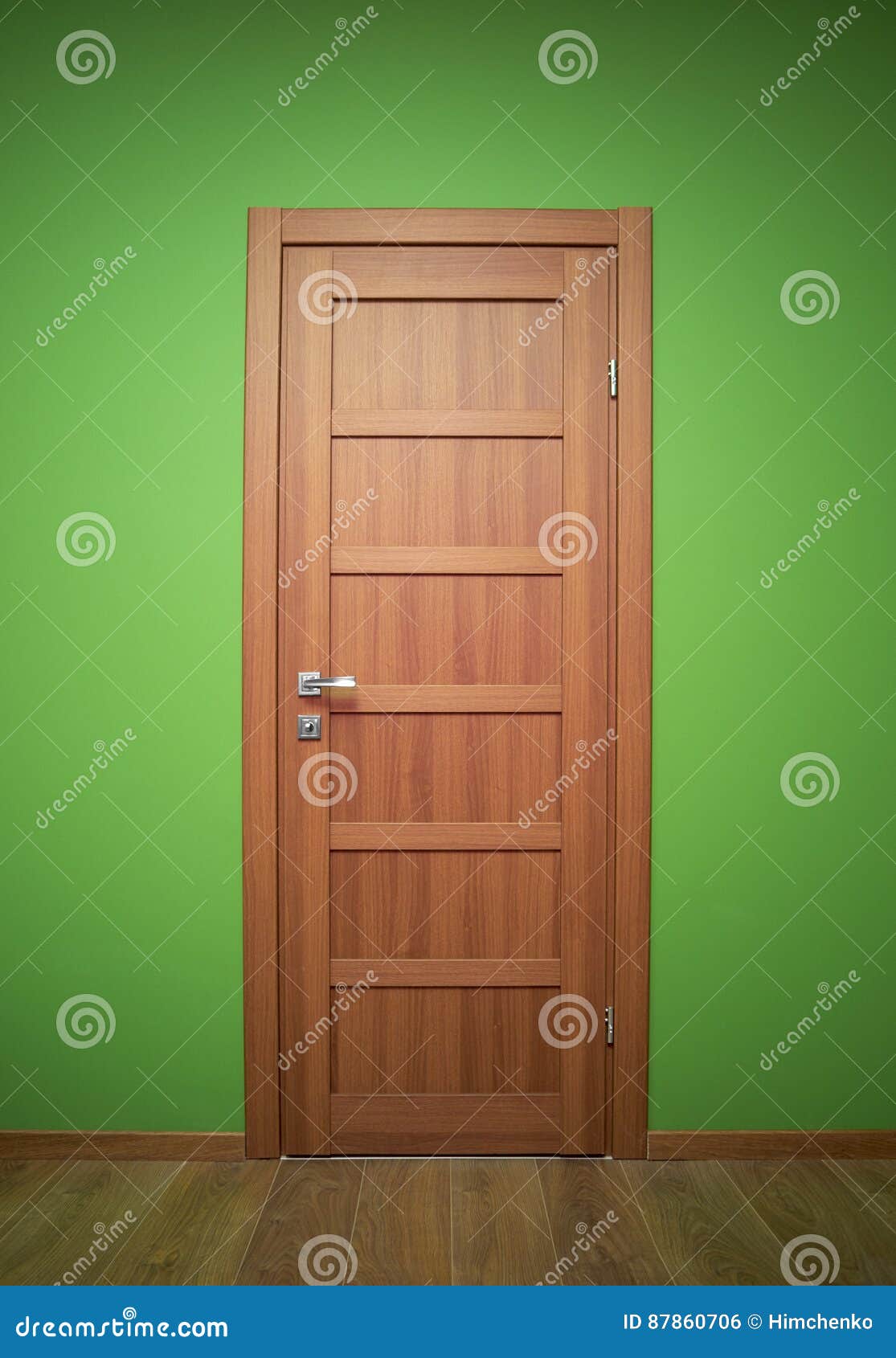 The Wooden Interior a Dors. Stock Photo - Image of flat, estate: 87860706