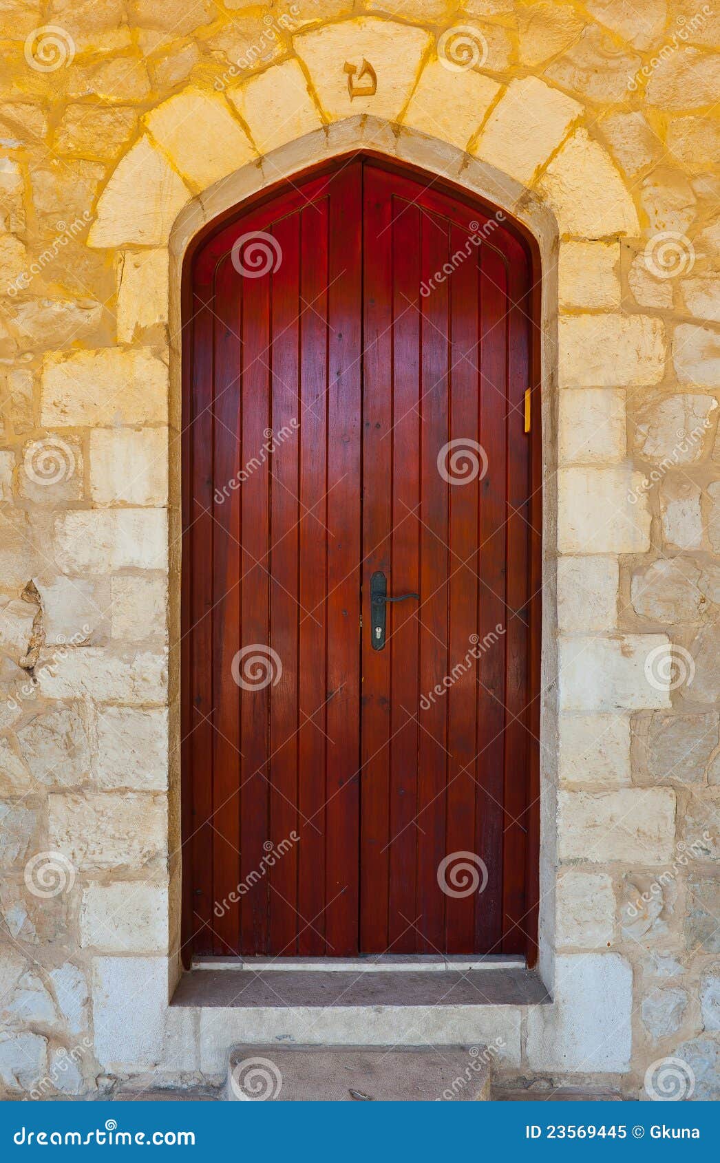 Wooden Israel Door stock image. Image of door, gate, dirty - 23569445