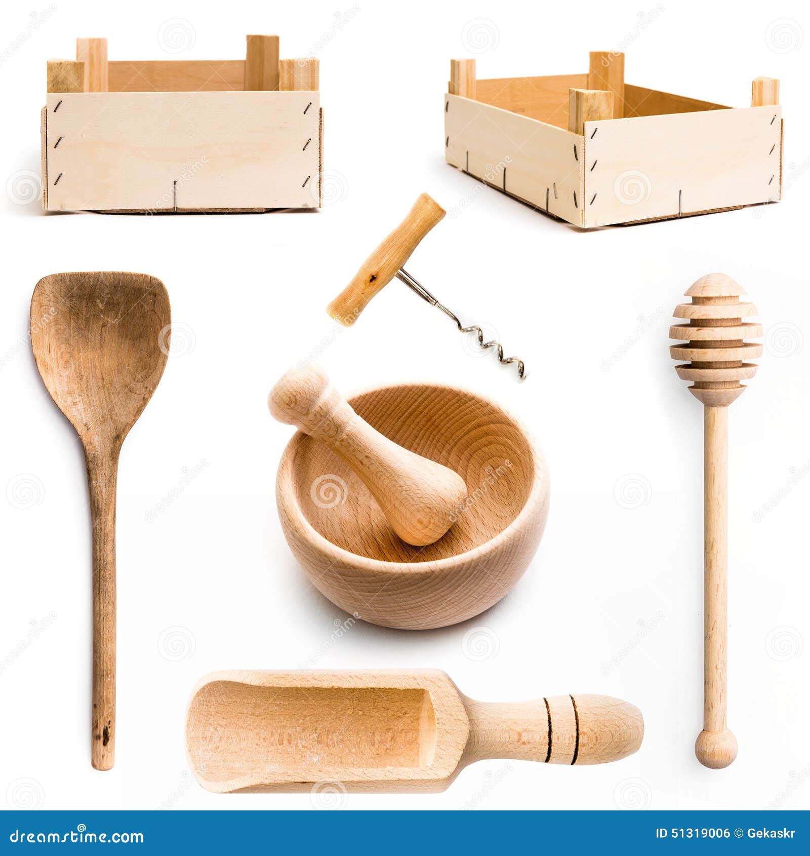 Wooden items stock photo. Image of grind, flavour, mixture - 51319006