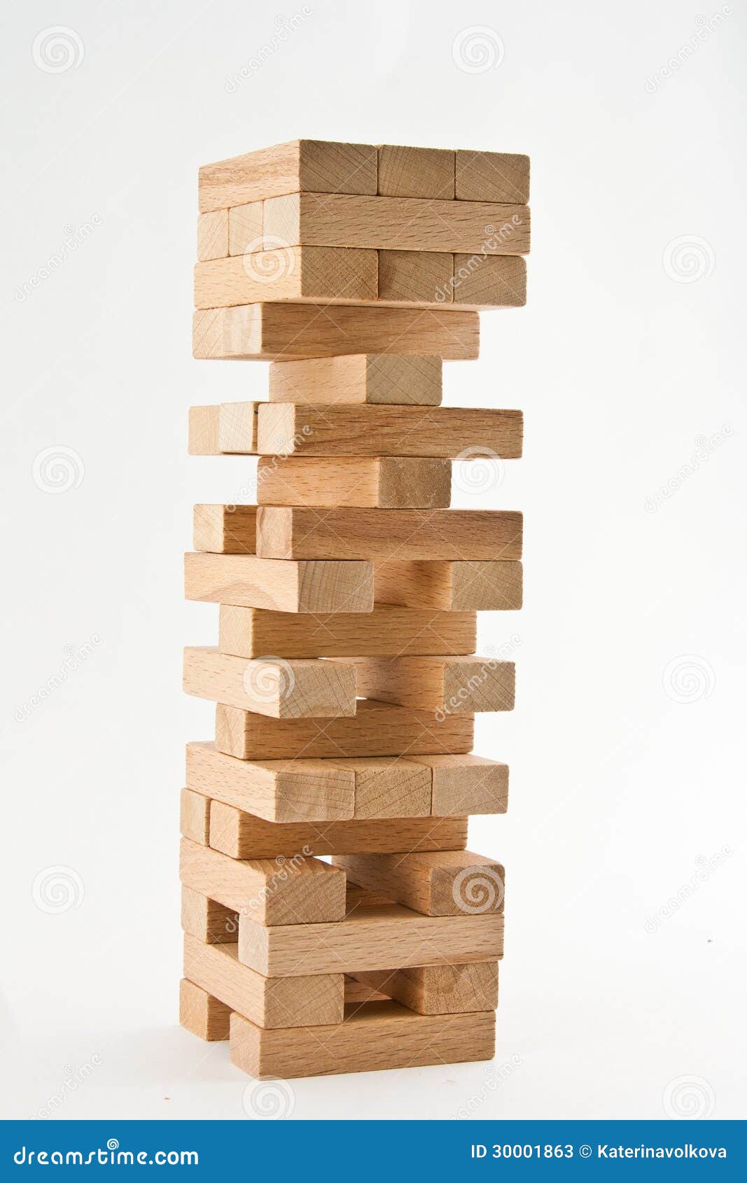 Wooden jenga stock image. Image of competition, build - 30001863