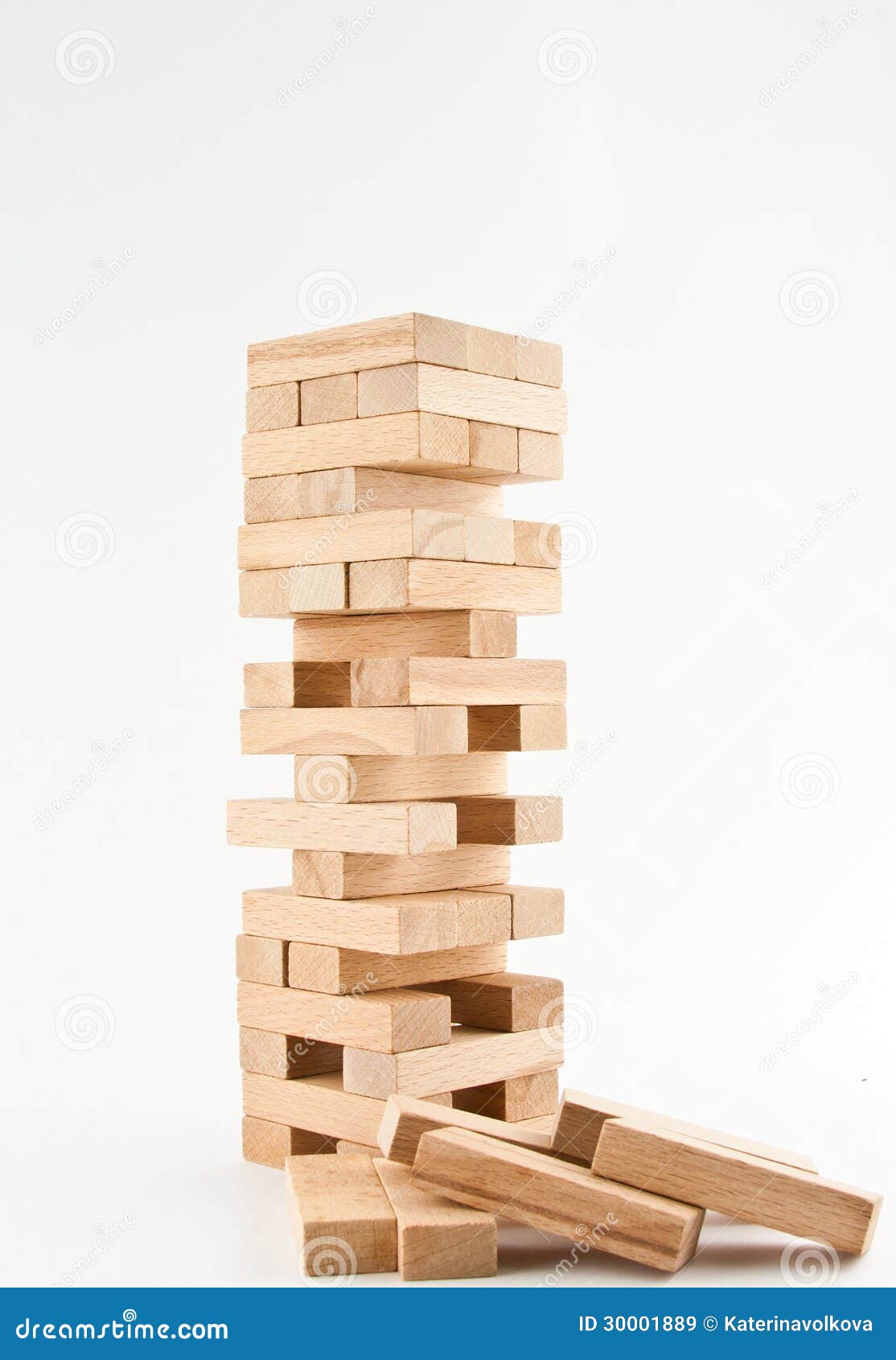 Wooden jenga stock image. Image of risk, puzzle, danger - 30001889