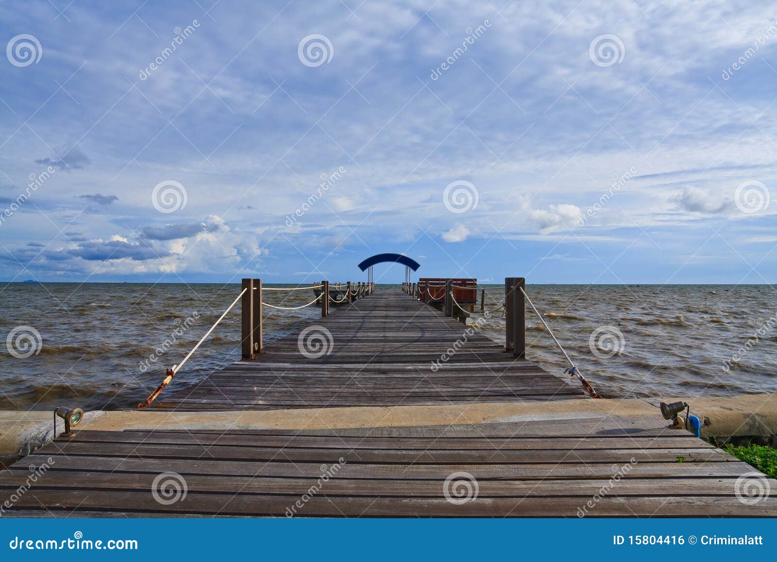 Wooden jetty stock photo. Image of ocean, beach, harbor - 15804416