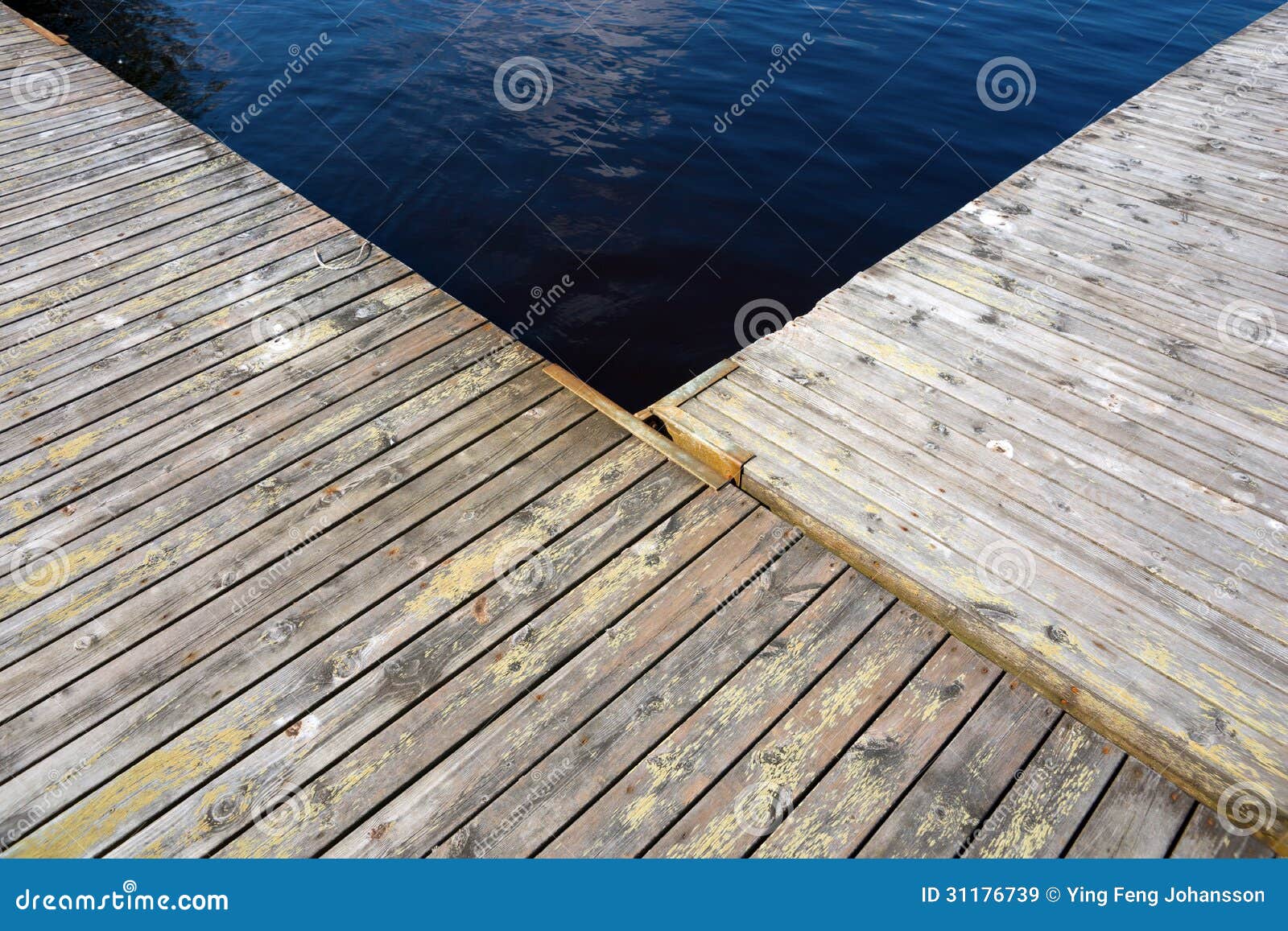 Wooden jetty stock image. Image of blue, bright, water - 31176739