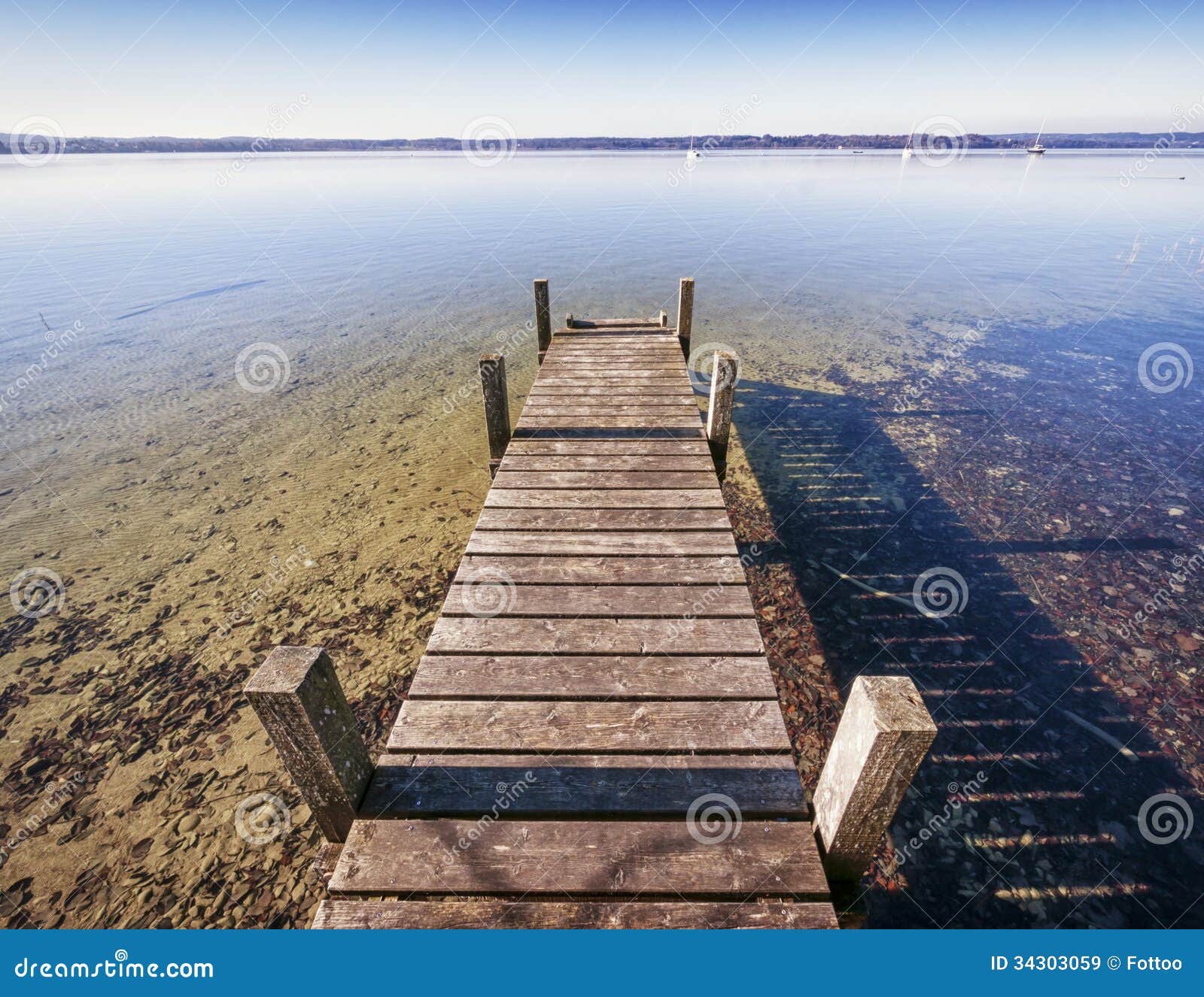 Wooden jetty stock image. Image of bigger, season, copy - 34303059