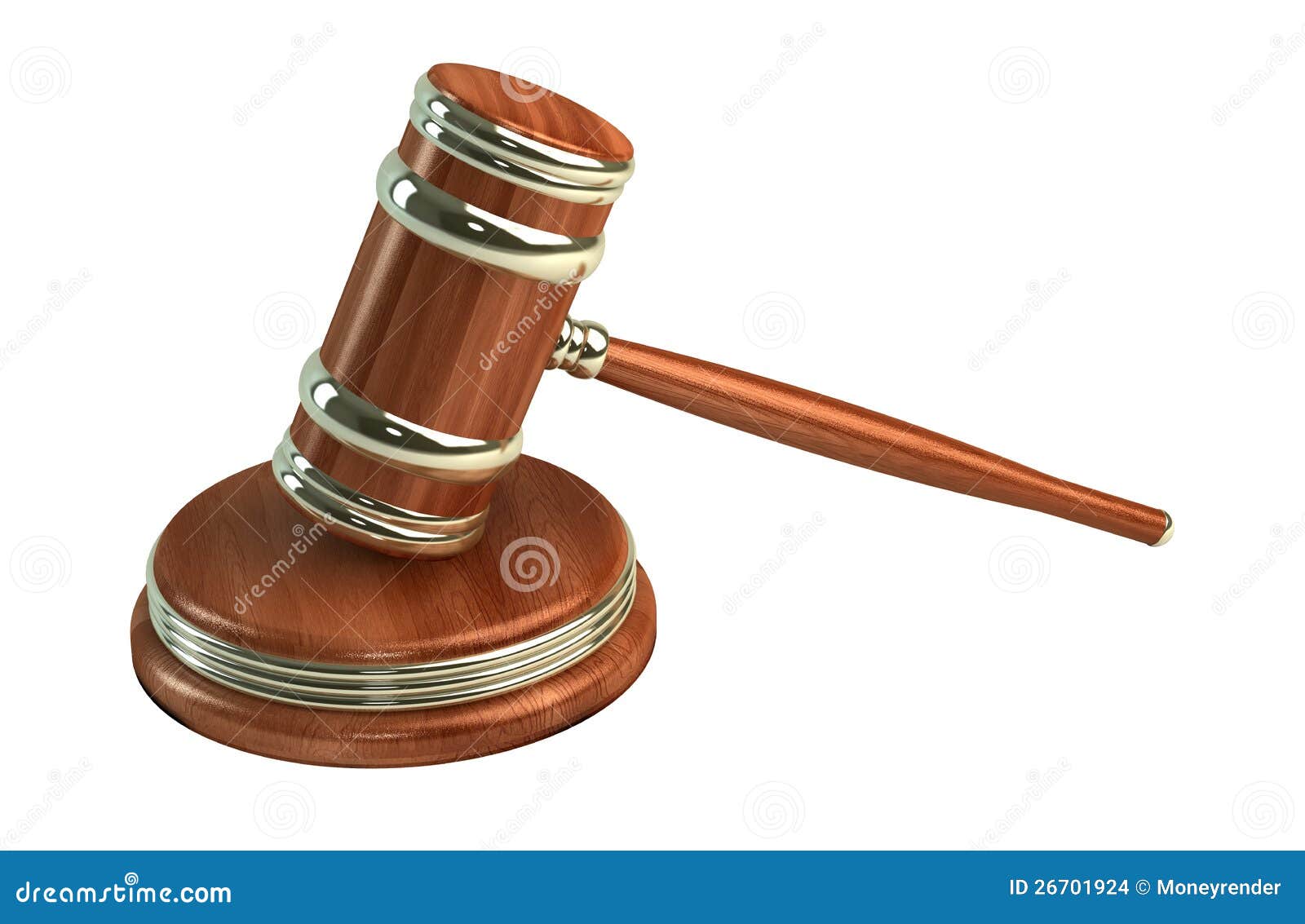 Wooden Judges gavel stock illustration. Illustration of jurisdiction ...